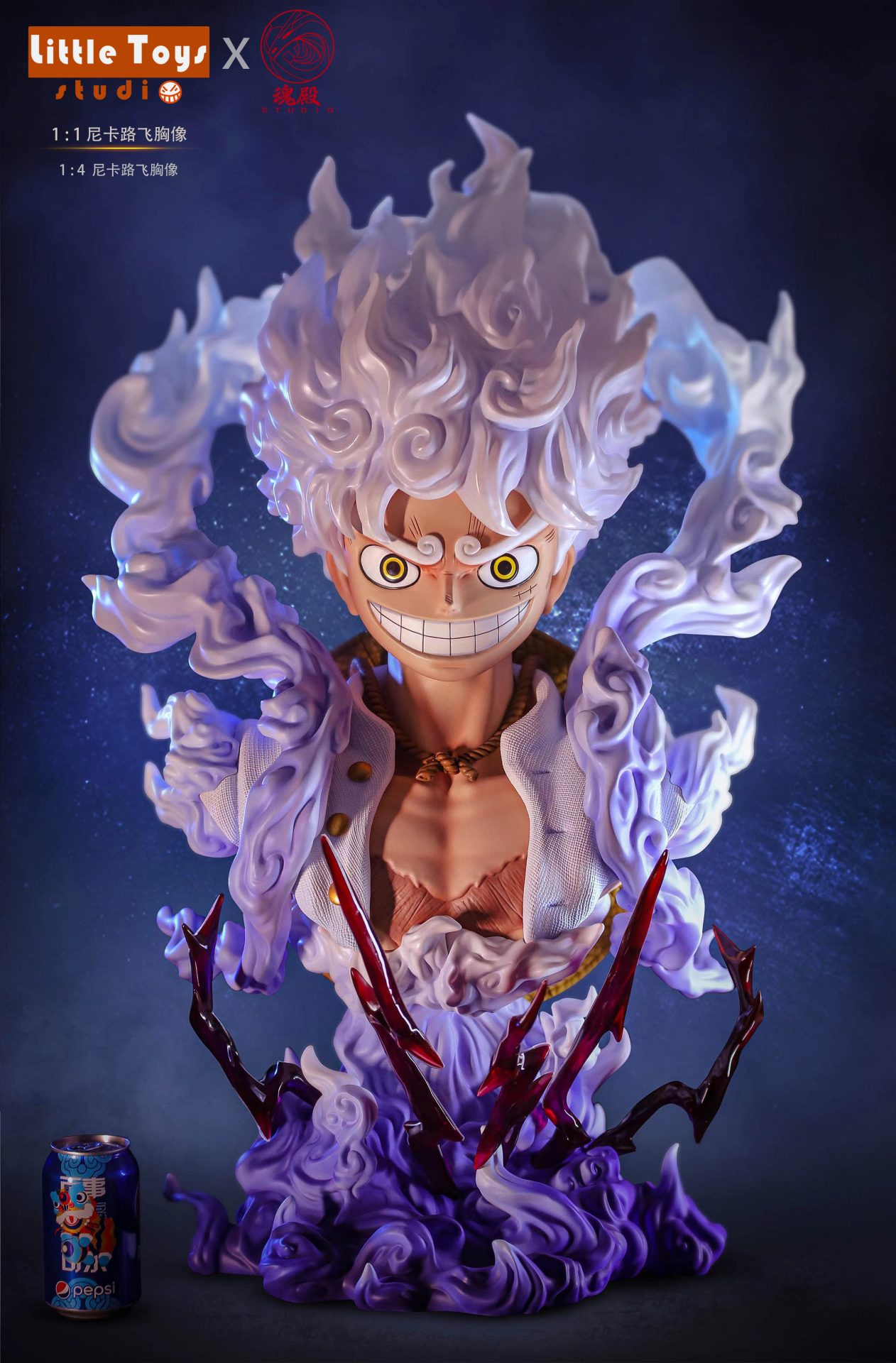 Little Toys Studio One Piece Luffy Bust GK Resin Statue PREORDER - Toy ...