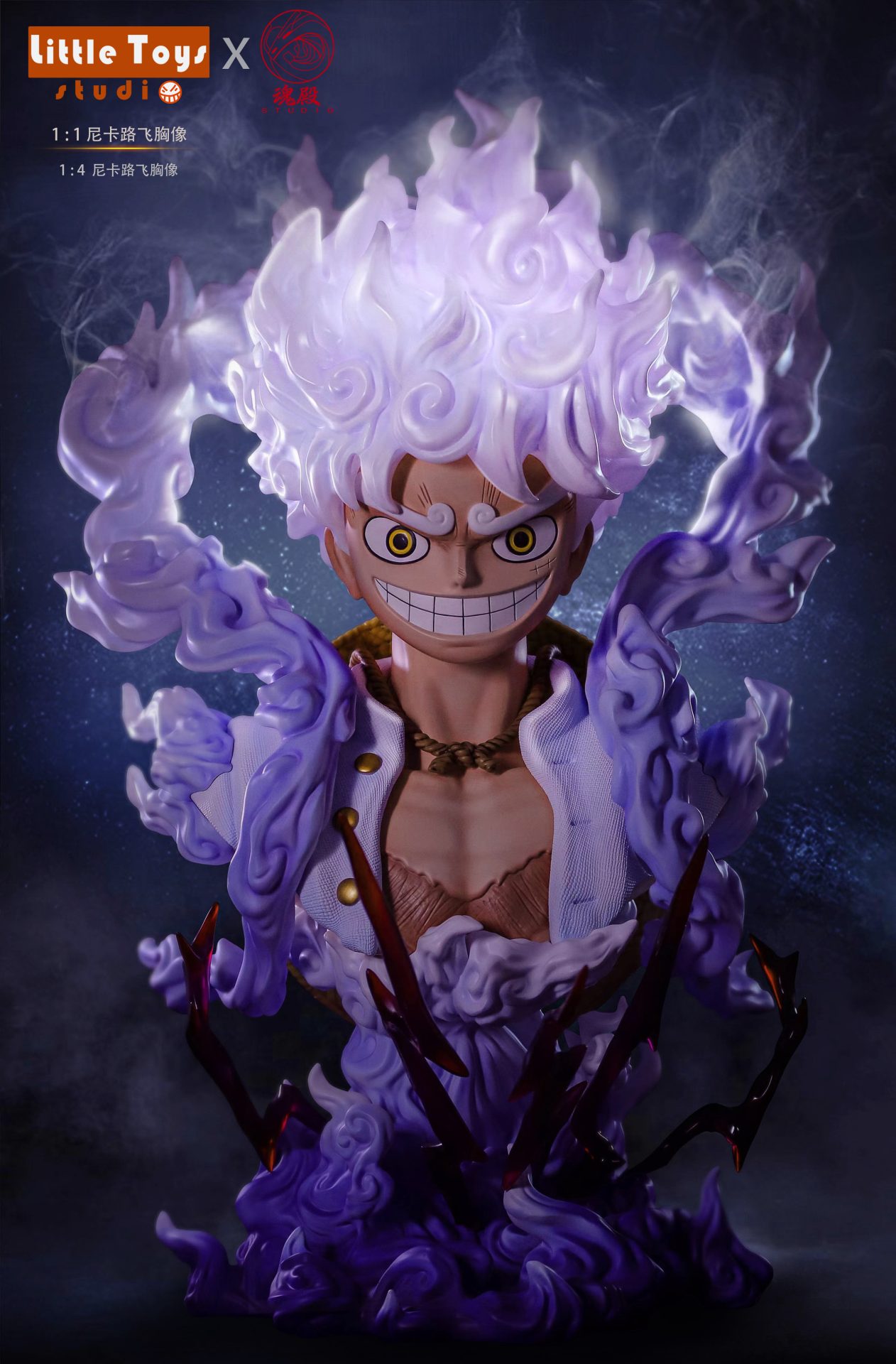 Little Toys Studio One Piece Luffy Bust GK Resin Statue PREORDER - Toy ...