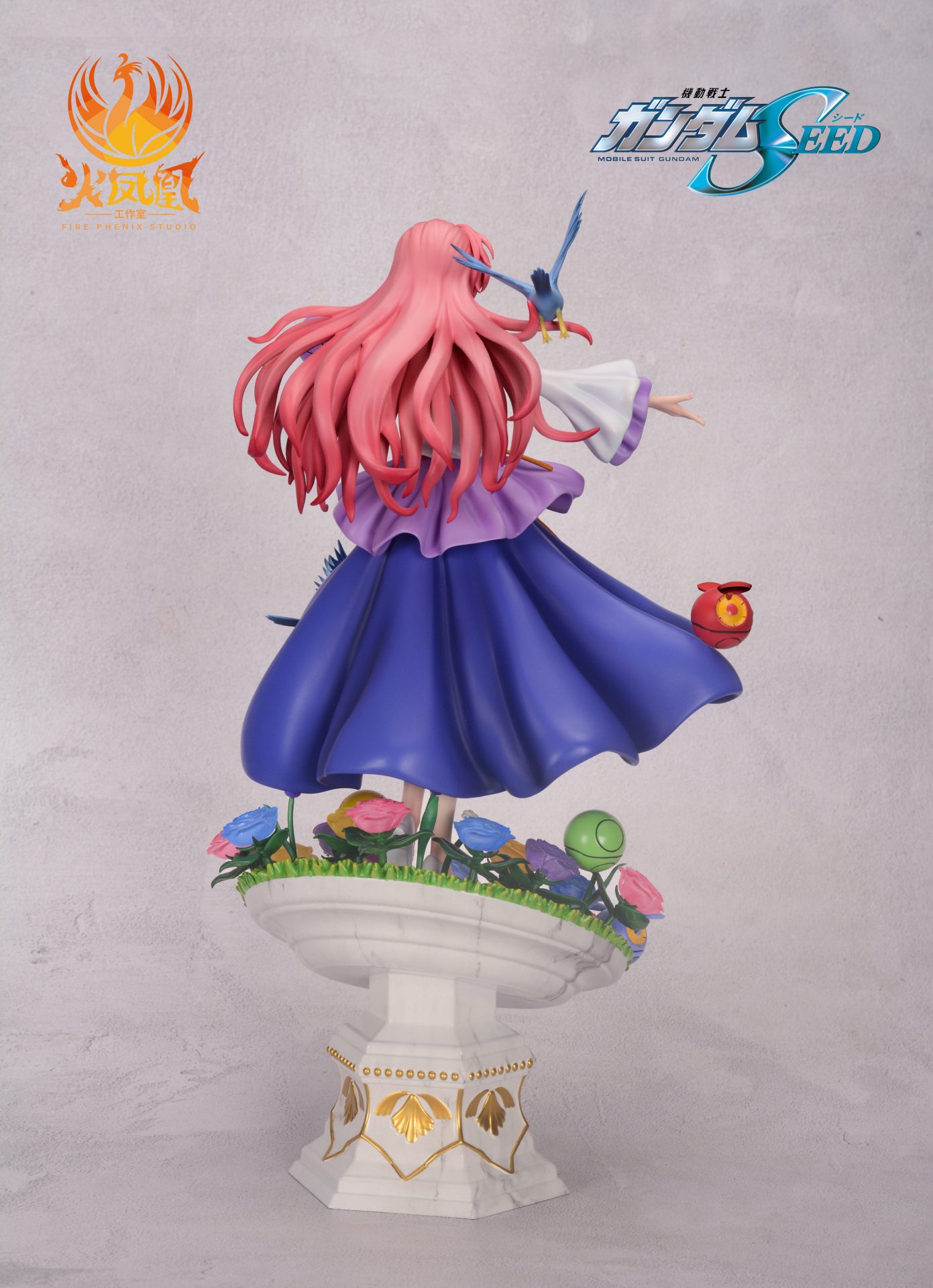 Fire Phoenix Gundam Seed Lux Klein GK Resin Statue PREORDER - Toy Okoku