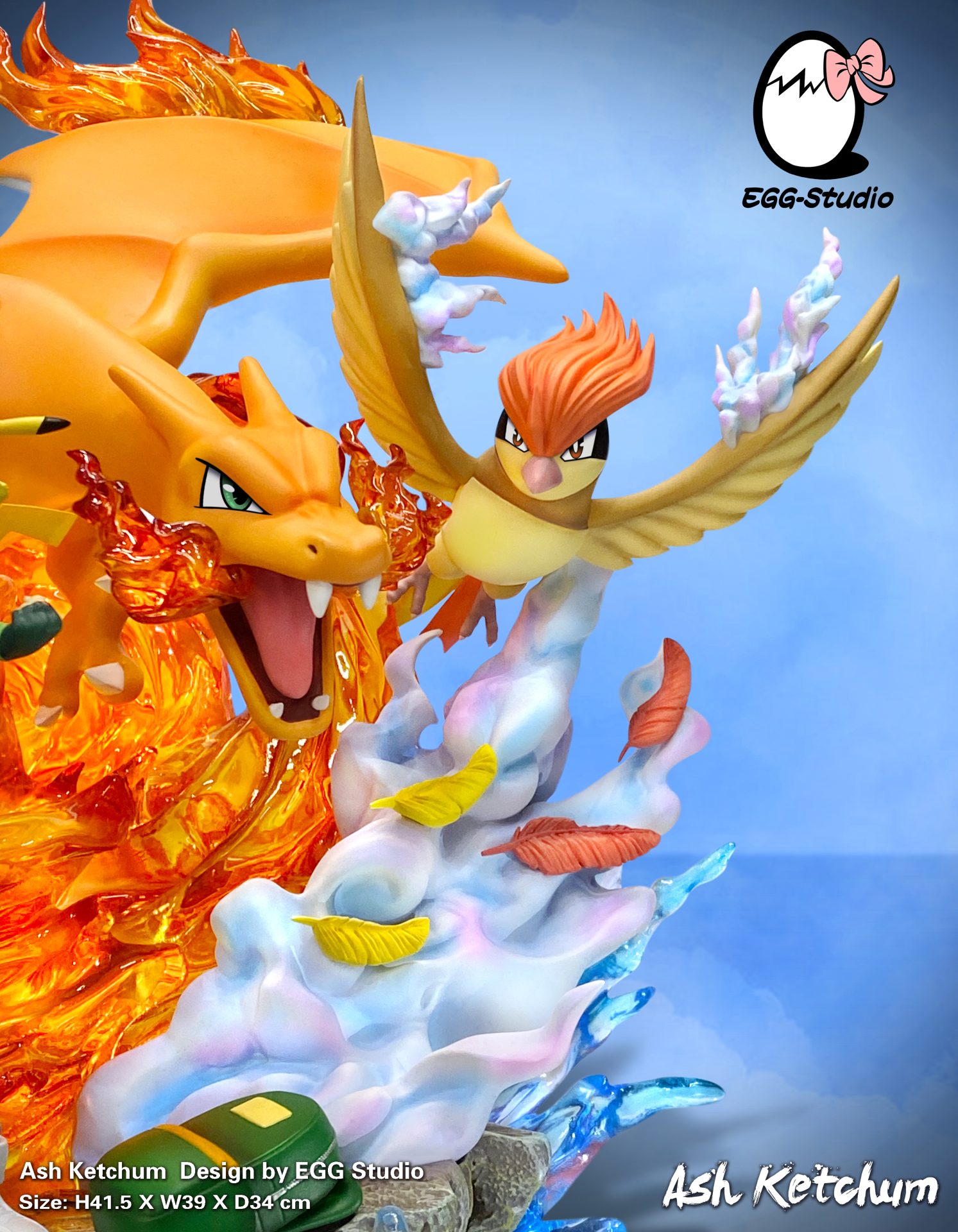 Egg Studio Pokemon Ash Ketchum GK Resin Statue PREORDER - Toy Okoku