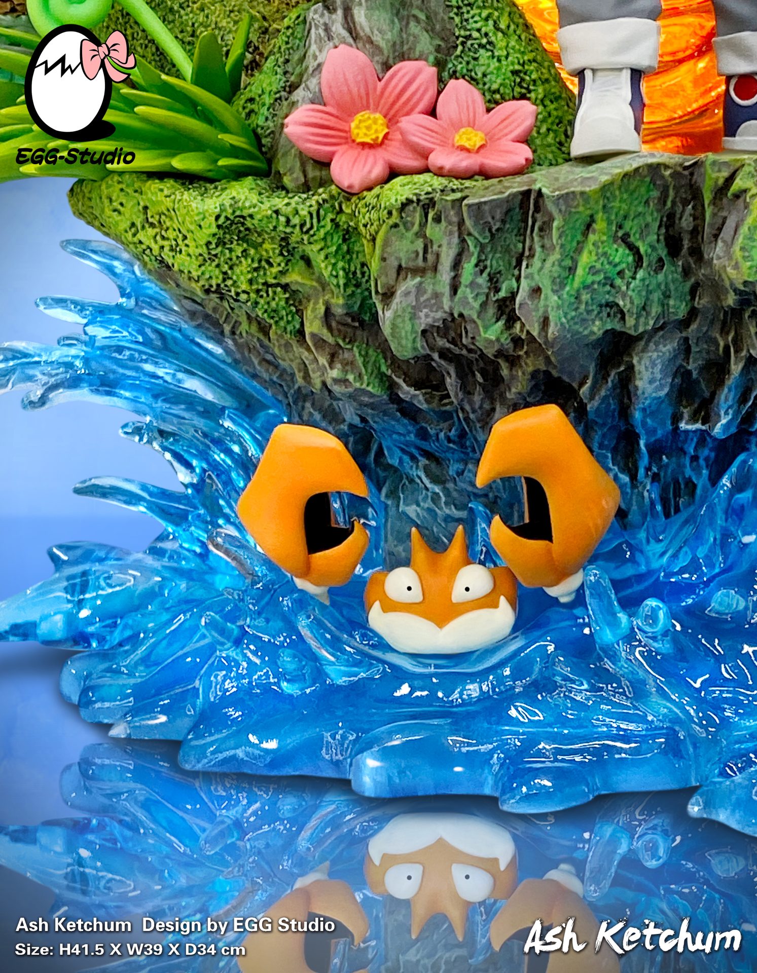 Egg Studio Pokemon Ash Ketchum GK Resin Statue PREORDER - Toy Okoku