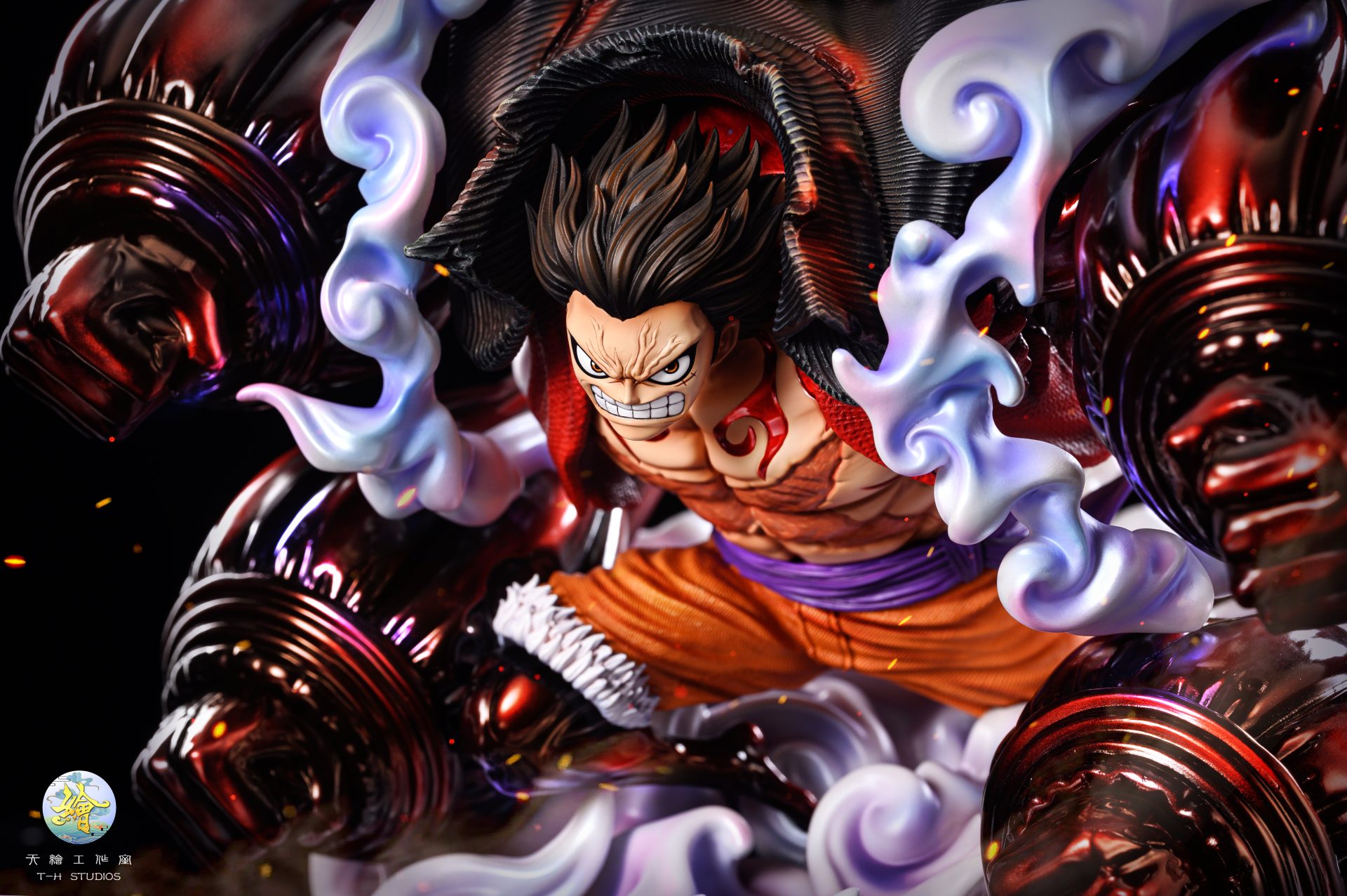 TH Studio POP scale Gear 4 Monkey D Luffy GK Resin Statue PREORDER ...