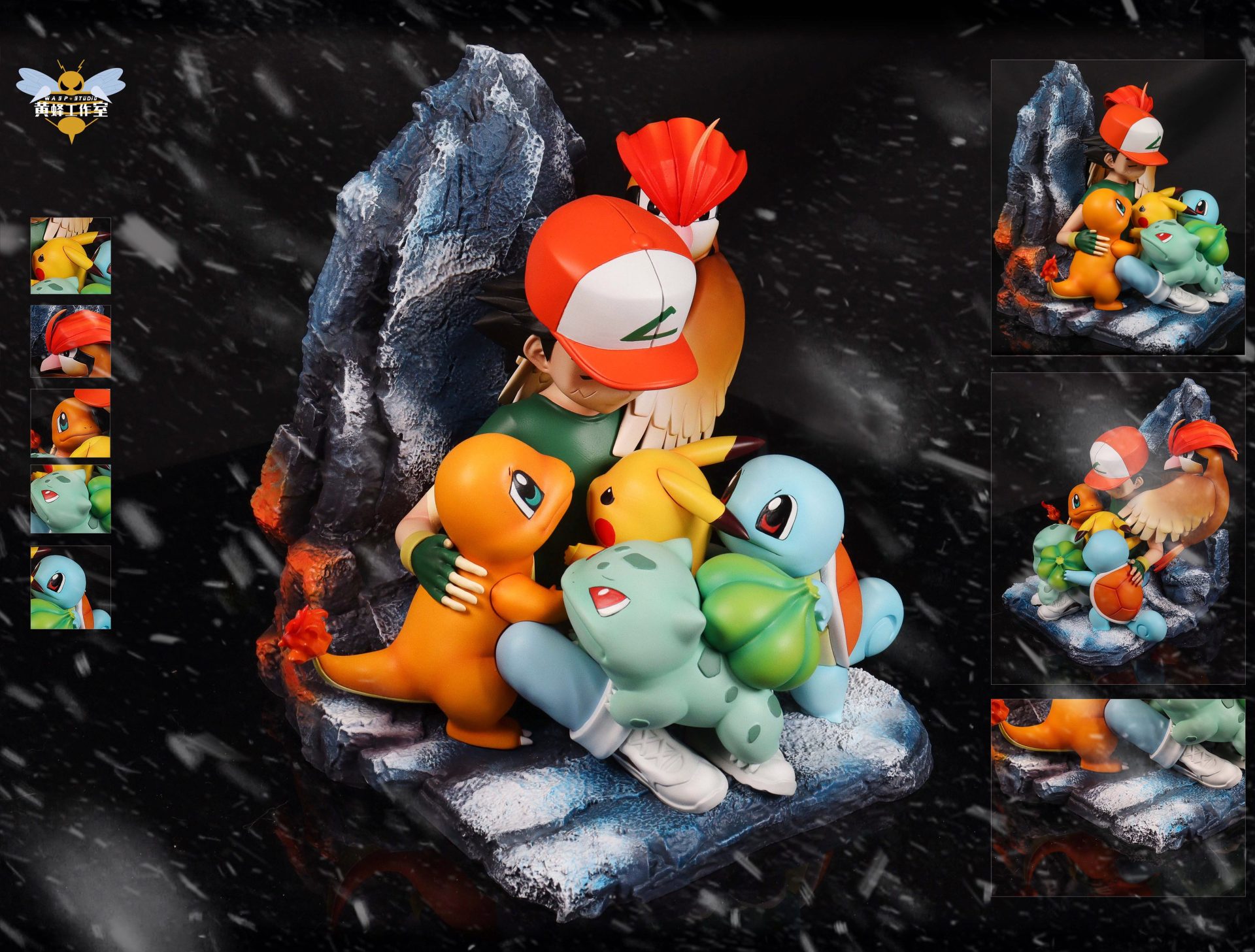 Wasp Studio Pokemon Ash and Friends scene GK Resin Statue PREORDER ...