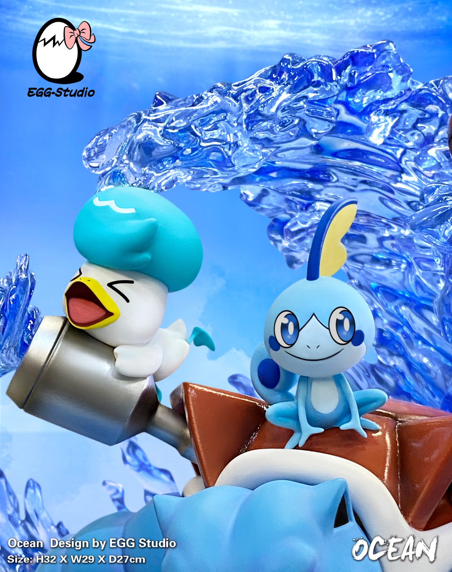 Egg Studio Pokemon Ocean Design GK Resin Statue PREORDER - Toy Okoku