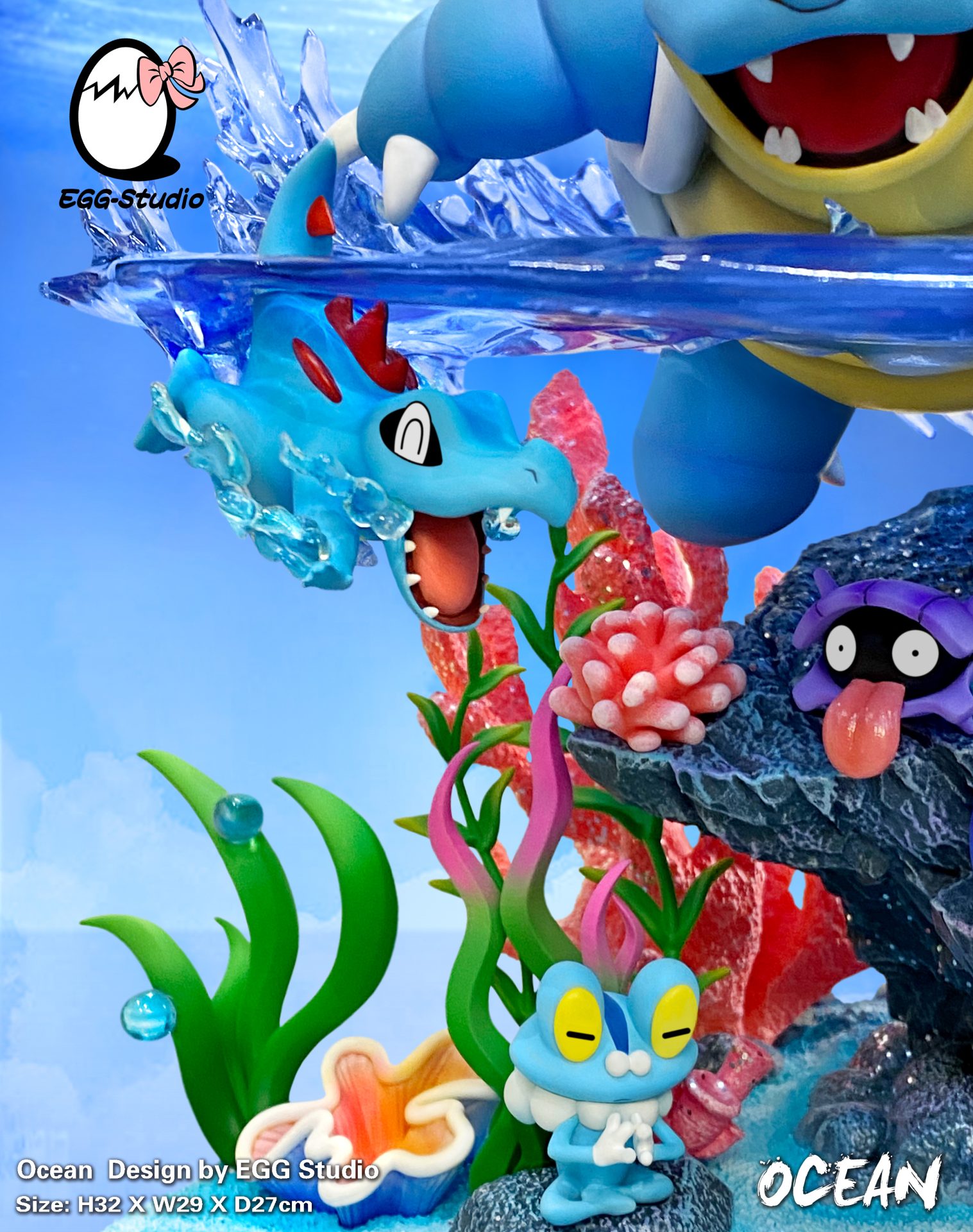 Egg Studio Pokemon Ocean Design GK Resin Statue PREORDER - Toy Okoku