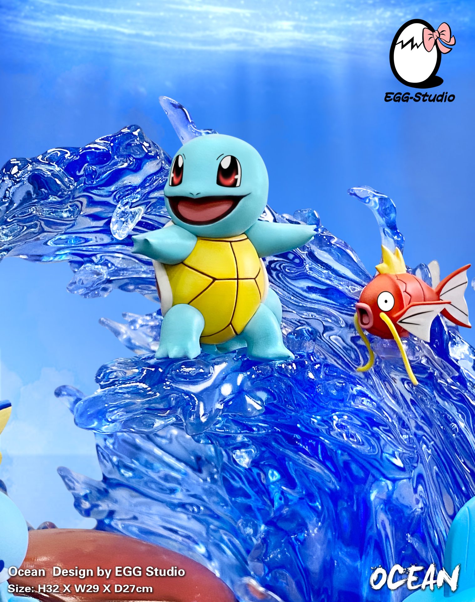 Egg Studio Pokemon Ocean Design GK Resin Statue PREORDER - Toy Okoku