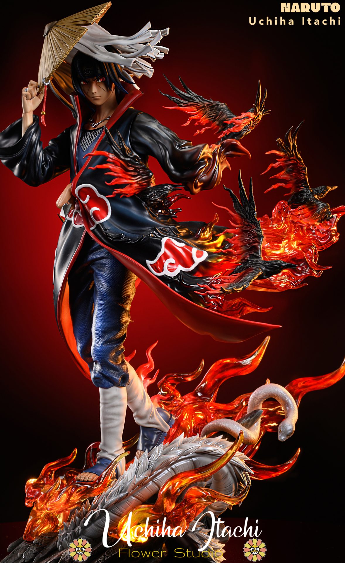 Flower Studio Uchiha Itachi GK Resin Statue Preorder - Toy Okoku