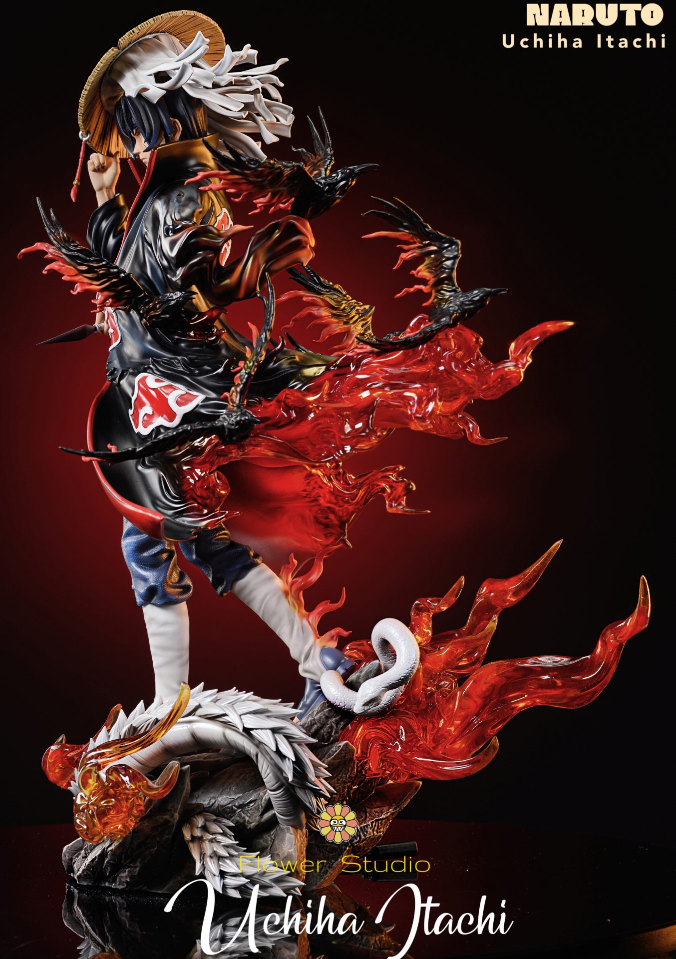 Flower Studio Uchiha Itachi GK Resin Statue Preorder - Toy Okoku