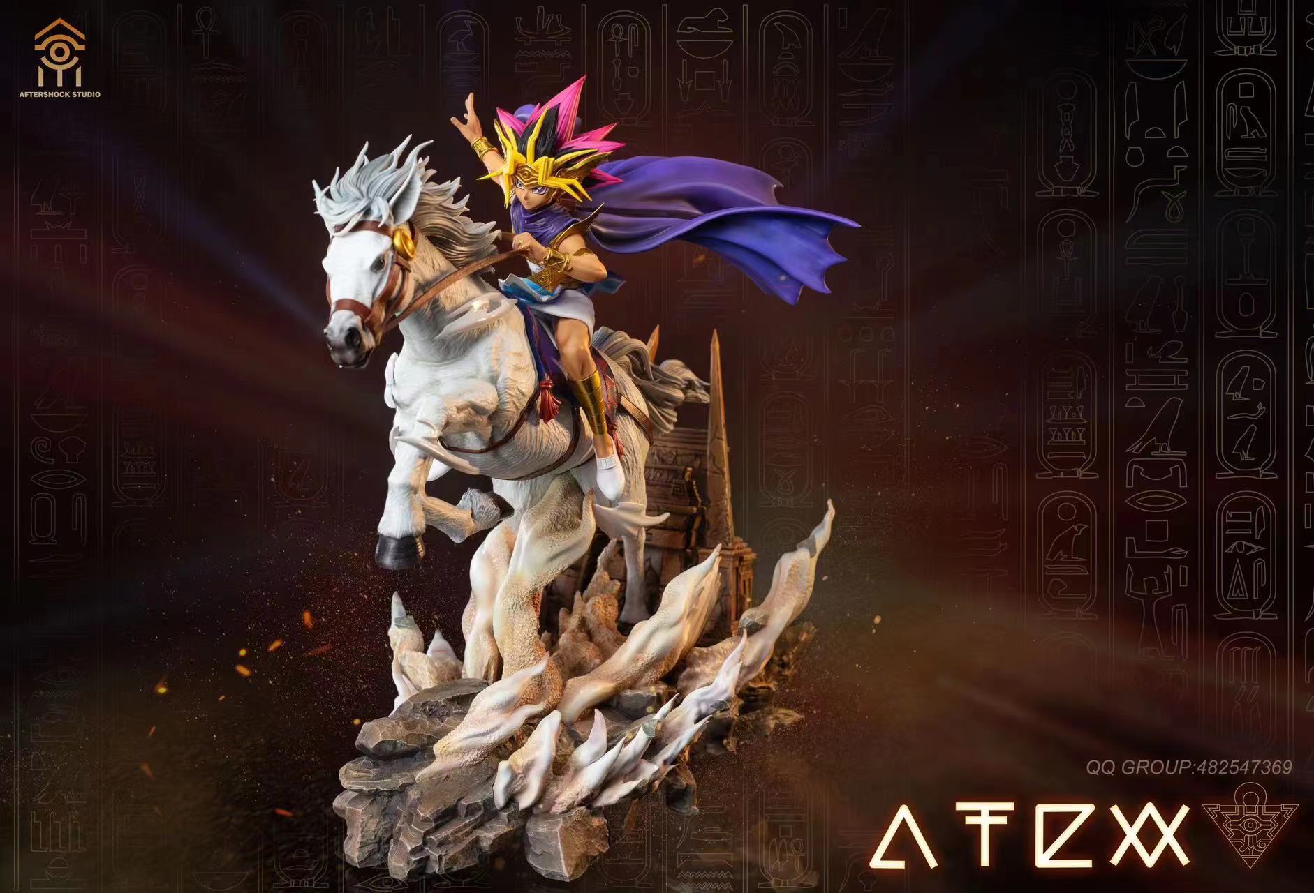 Aftershock Studio Yu Gi Oh Pharoah Atem GK Resin STATUE PREORDER - Toy ...
