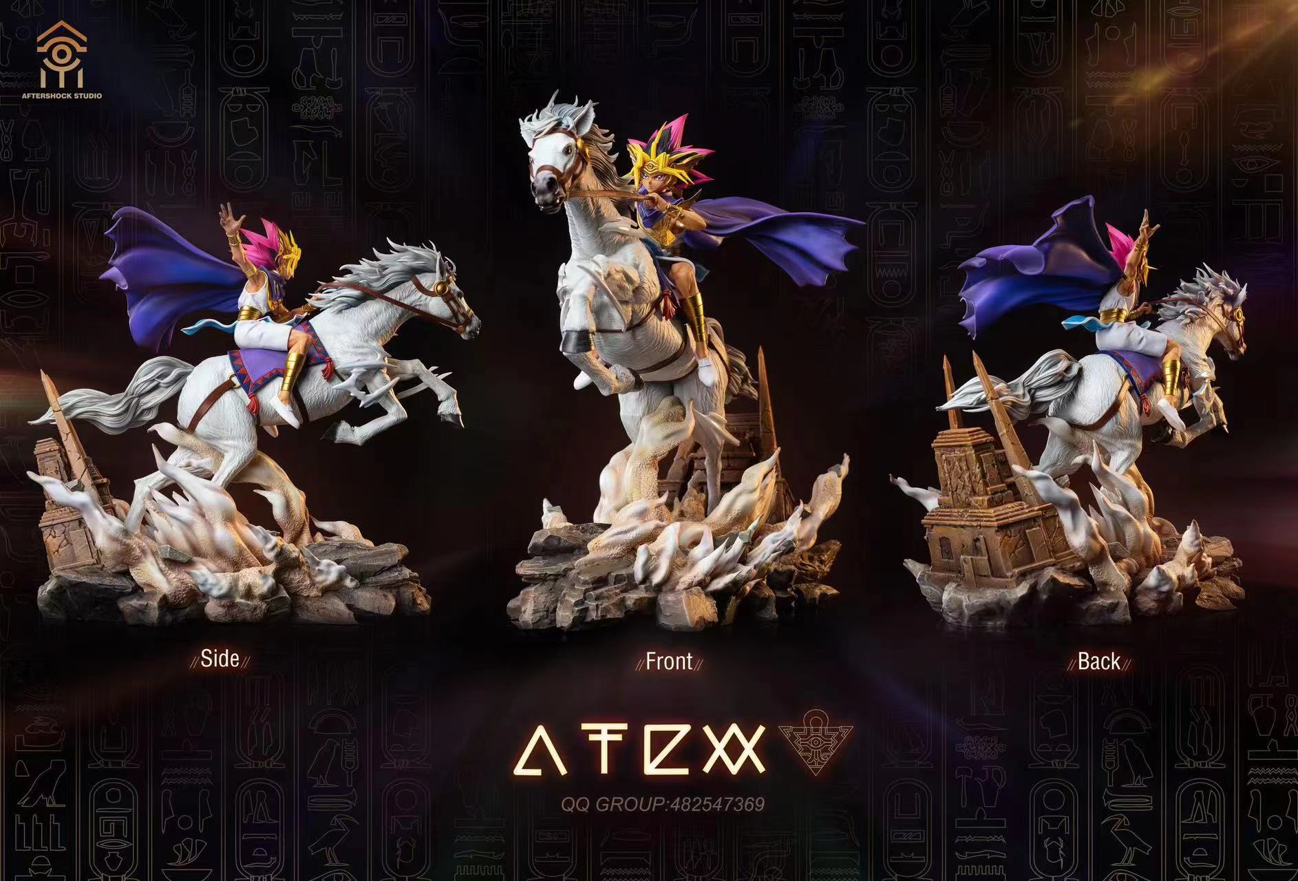 Aftershock Studio Yu Gi Oh Pharoah Atem GK Resin STATUE PREORDER - Toy ...