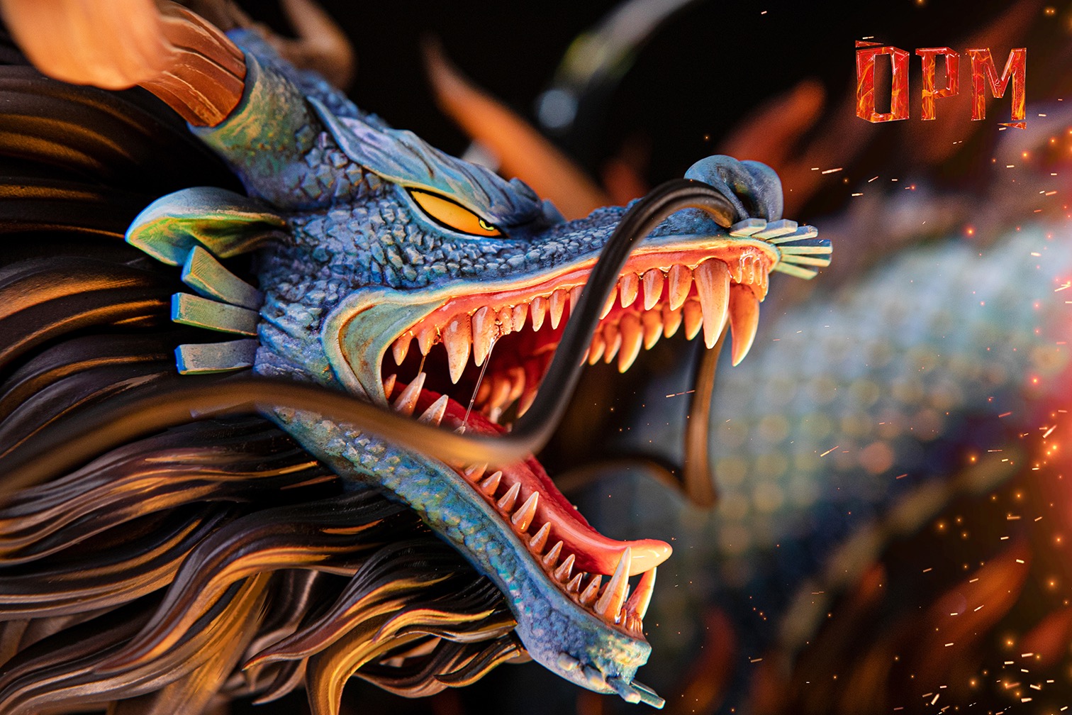 OPM Studio Nika Luffy vs Kaido GK Resin Statue PREORDER - Toy Okoku