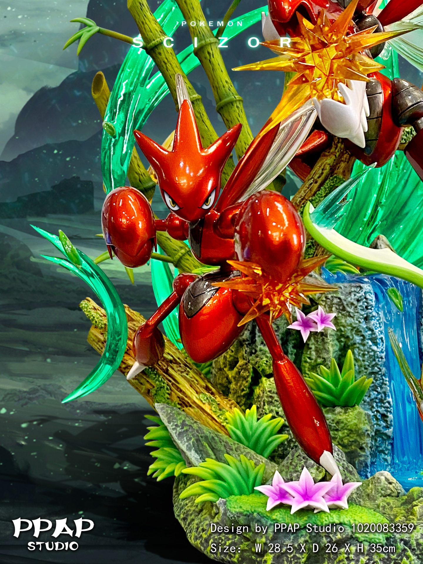 PPAP Studio Pokemon Scizor Evolution Series GK Resin Statue PREORDER ...