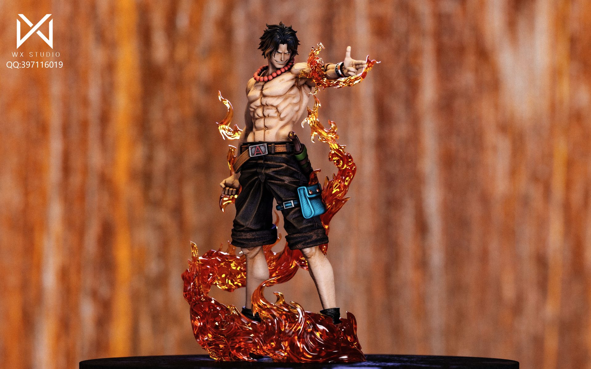 Wan Xiang Studio POP Scale Ace GK Resin Statue PREORDER - Toy Okoku