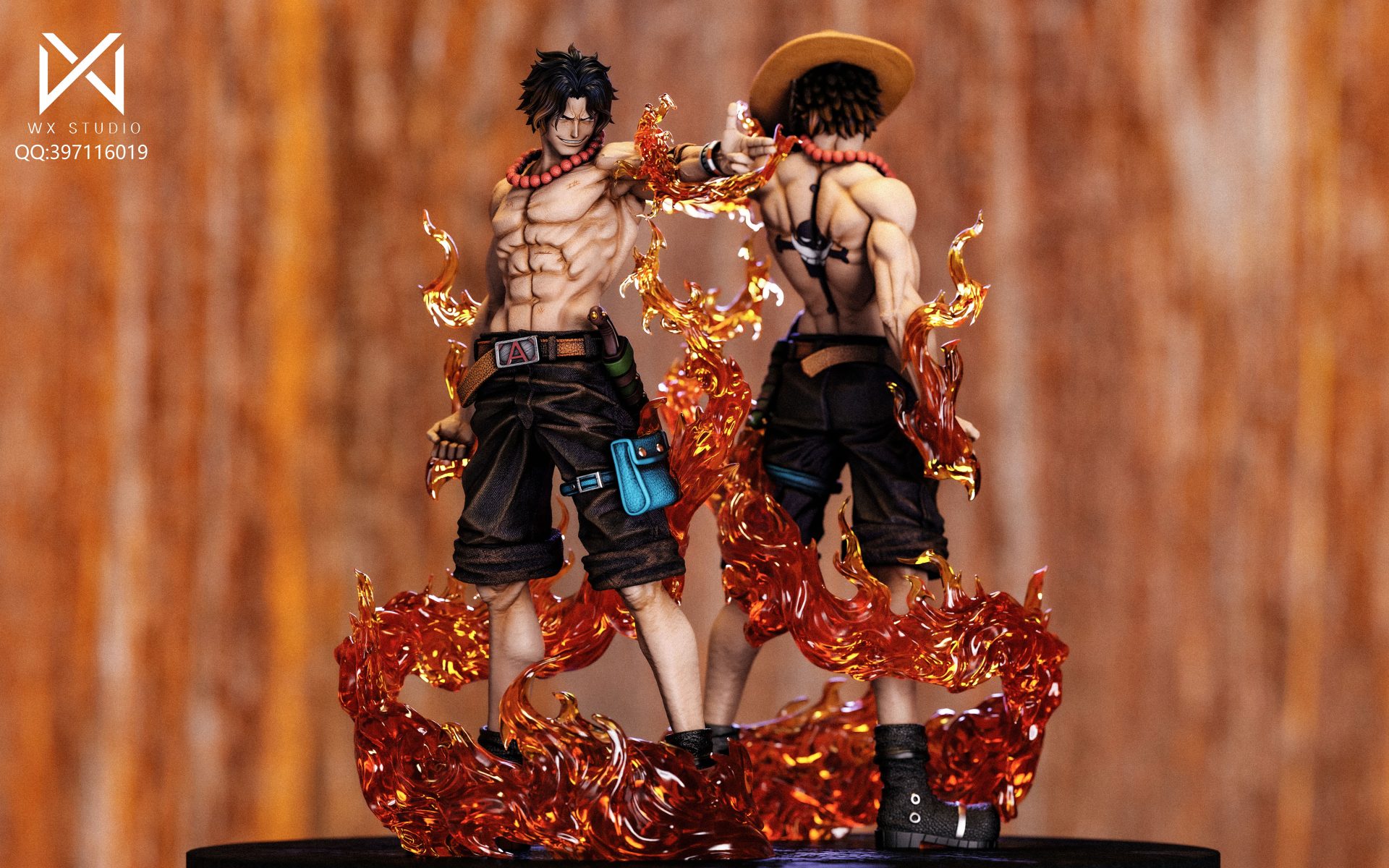 Wan Xiang Studio POP Scale Ace GK Resin Statue PREORDER - Toy Okoku