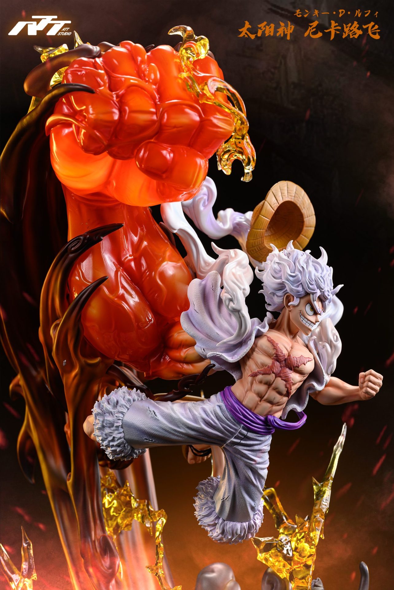 ATT Studio Monkey D Nika Luffy GK Resin Statue PREORDER - Toy Okoku