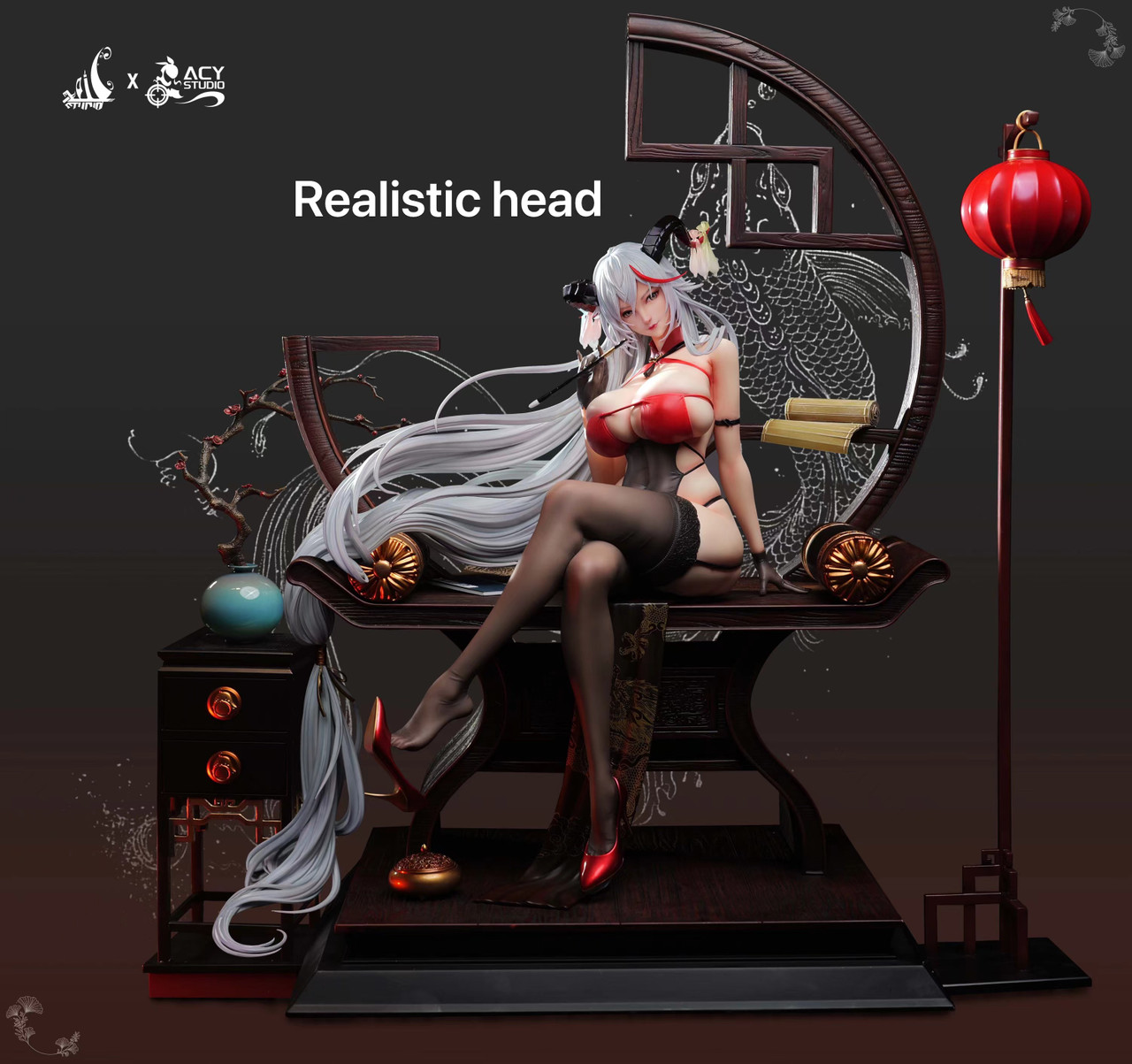 ACY x Xpic Studio Azur Lane KMS Agir GK Resin Statue PREORDER - Toy Okoku