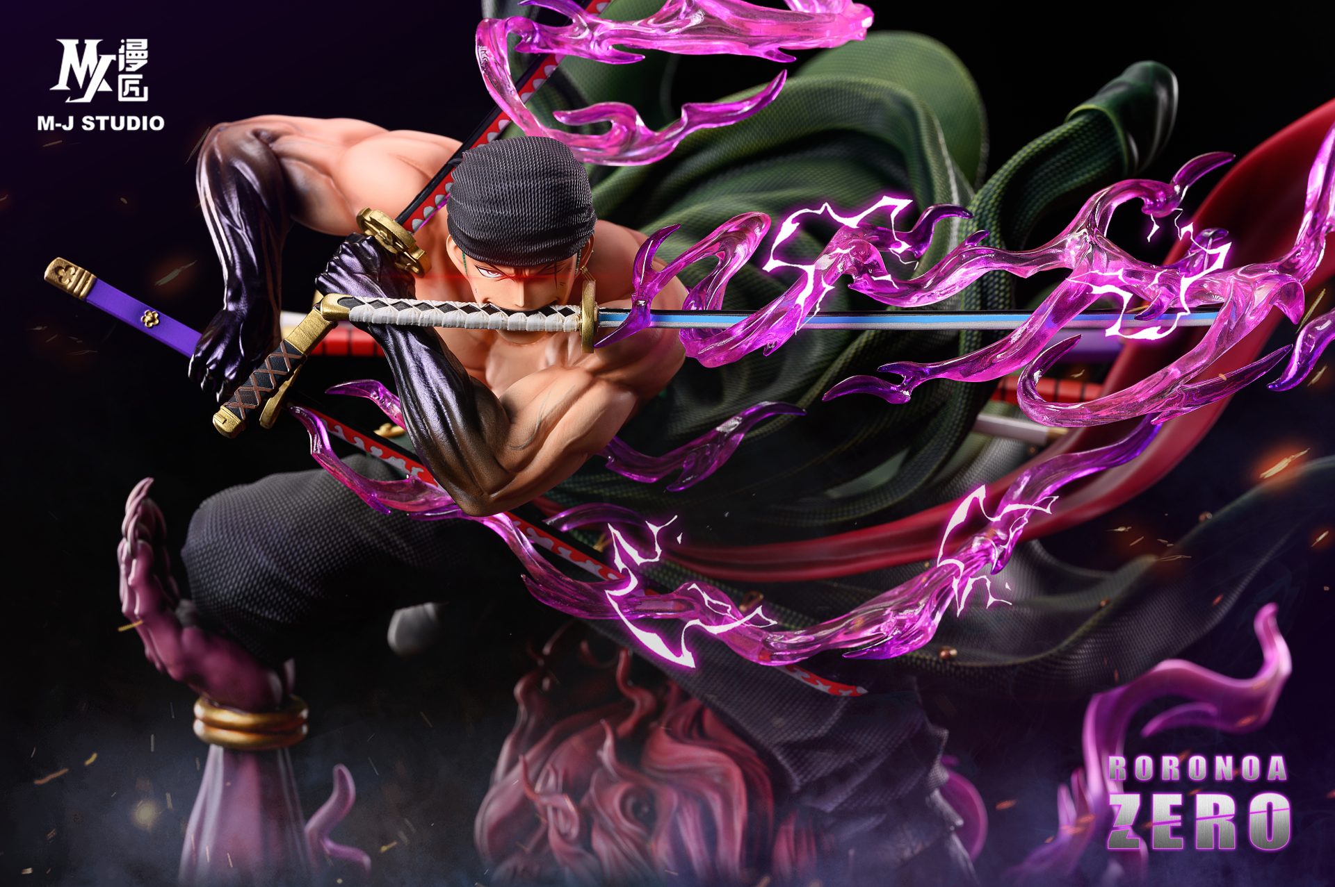 MJ Studio Asura Roronoa Zoro Resin Statue PREORDER - Toy Okoku