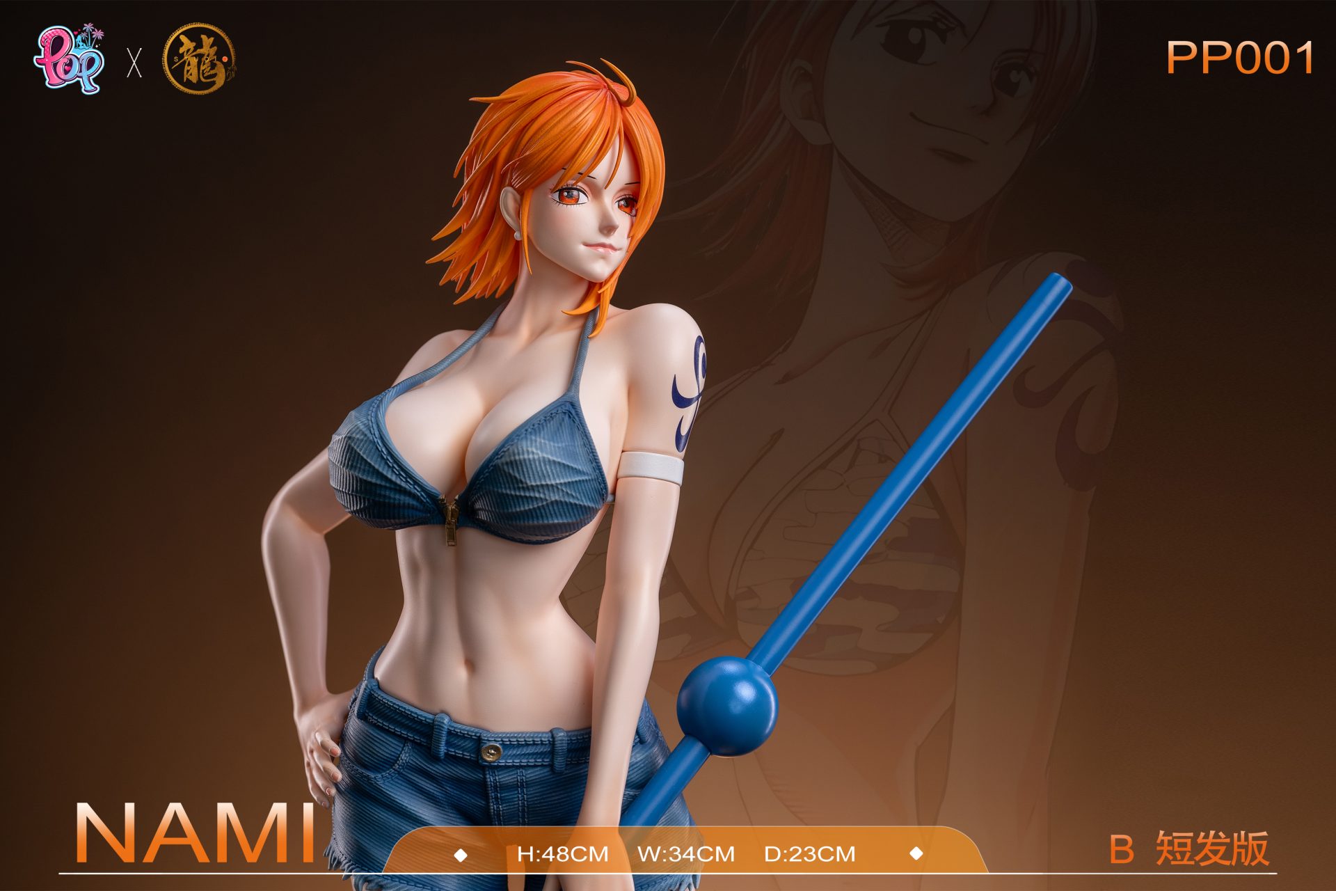 Dragon Studio 1/4 Nami GK Resin Statue PREORDER - Toy Okoku