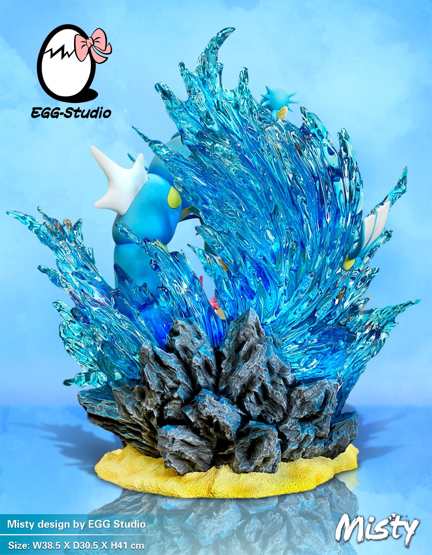 Egg Studio Pokemon Misty Team GK Resin Statue PREORDER - Toy Okoku