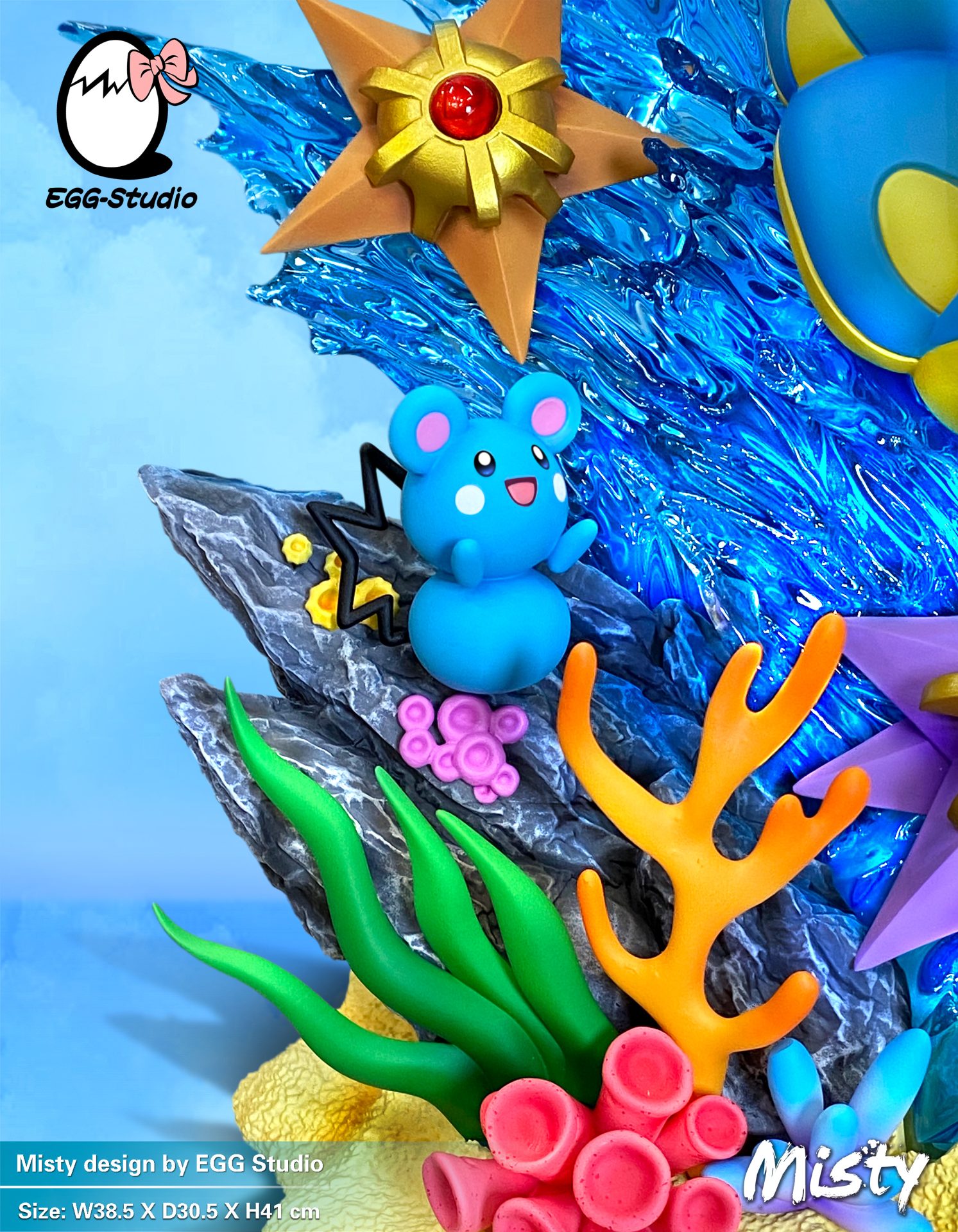 Egg Studio Pokemon Misty Team GK Resin Statue PREORDER - Toy Okoku