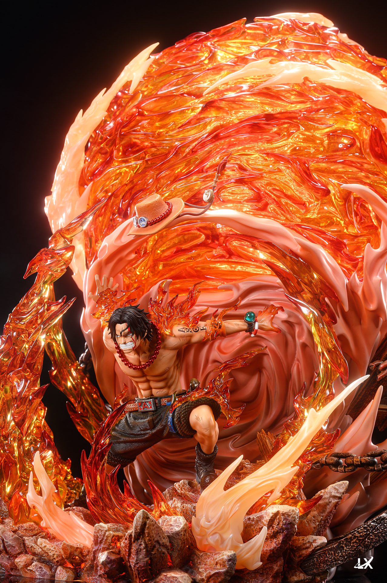 LX Studio Portgas D Ace GK Resin Statue PREORDER - Toy Okoku