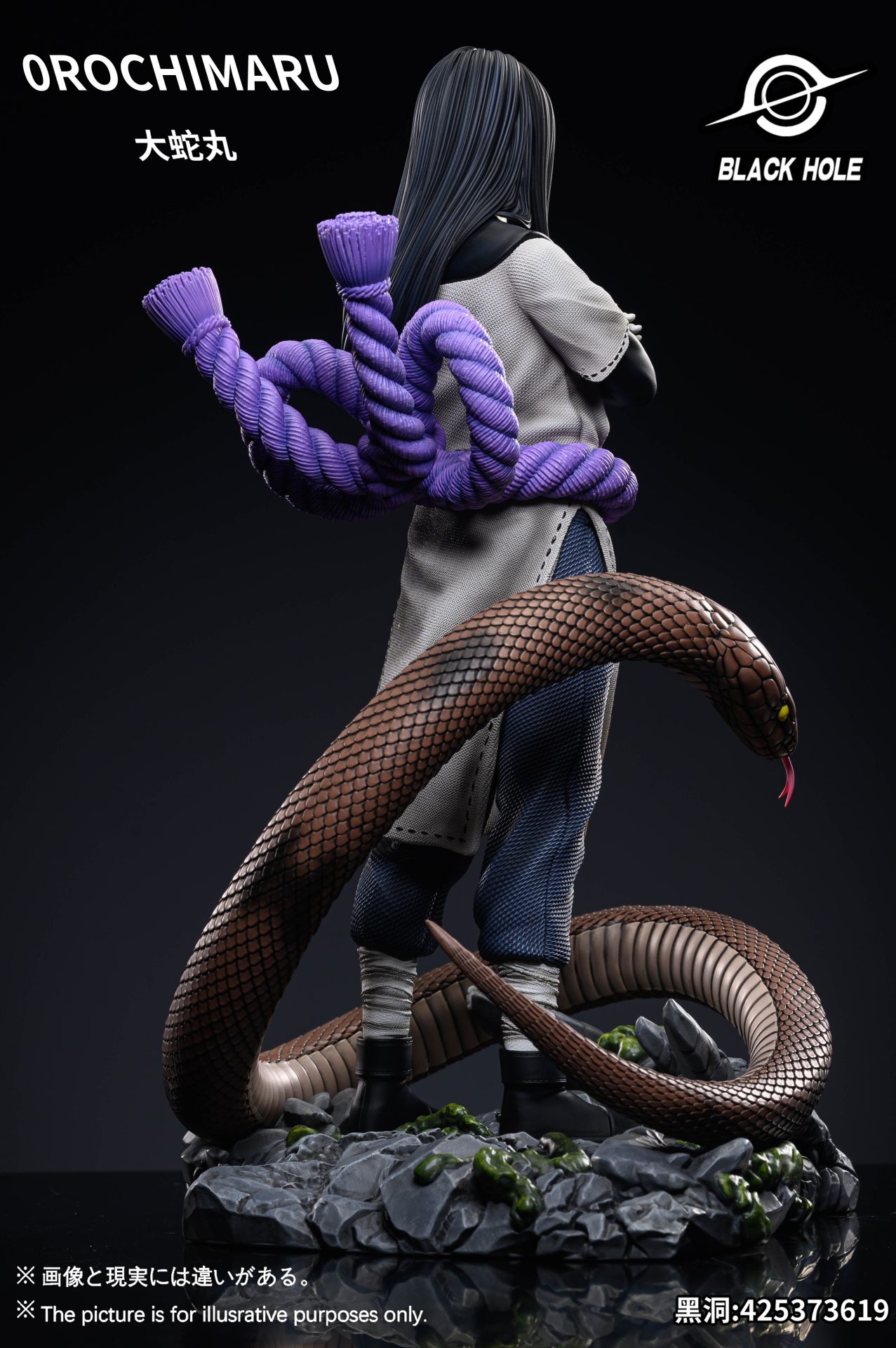 Black Hole Studio 1/6 scale Orochimaru GK Resin Statue Preorder - Toy Okoku