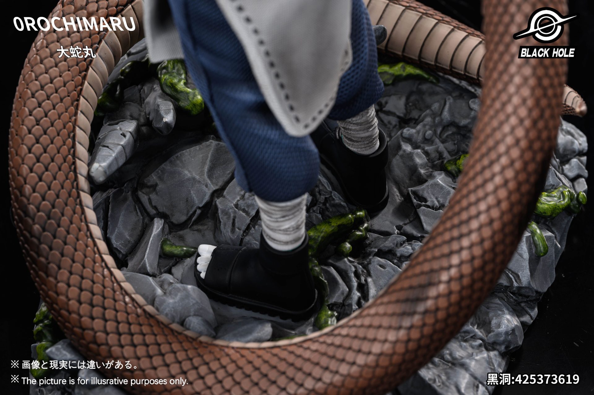 Black Hole Studio 1/6 scale Orochimaru GK Resin Statue Preorder - Toy Okoku