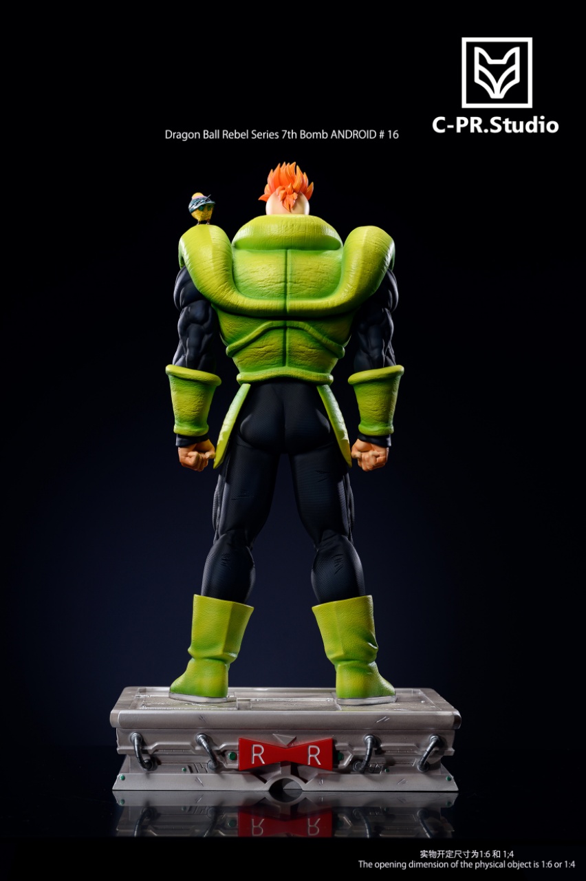 CPR Studio 1/6 and 1/4 Scale DB Android 16 GK Resin Statue PREORDER ...