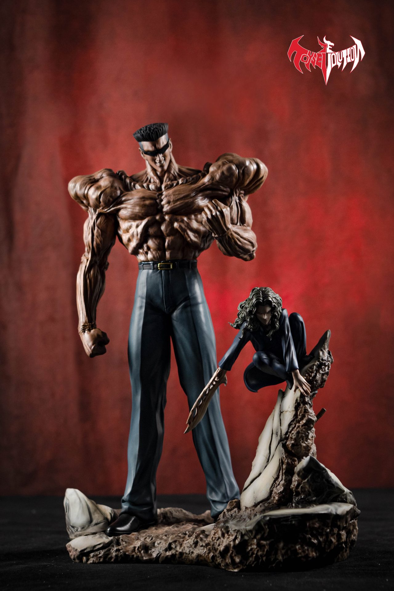 Toy Evolution YU YU HAKUSHO 1/6 scale TOGURO Brothers GK Resin Statue ...