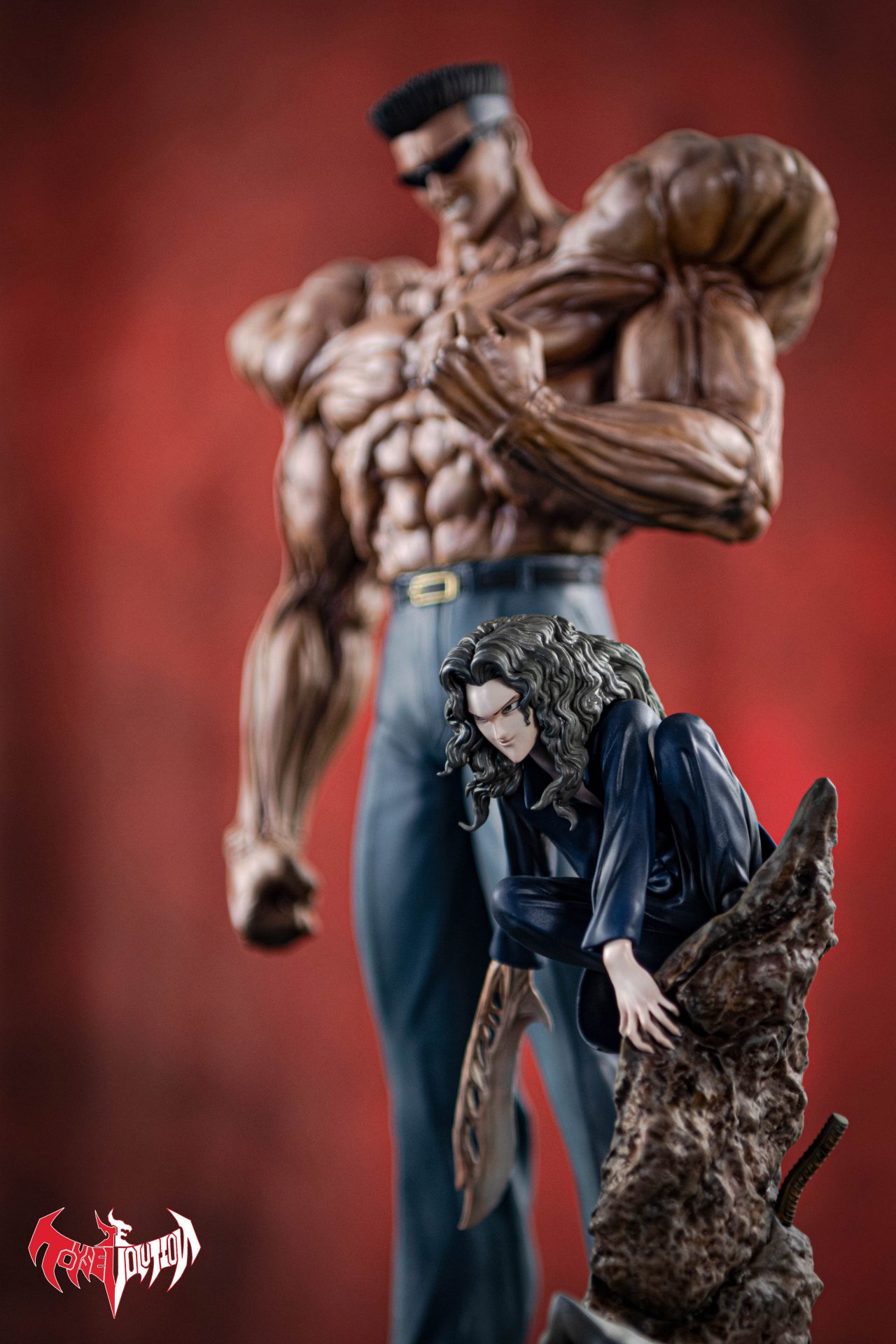 Toy Evolution YU YU HAKUSHO 1/6 scale TOGURO Brothers GK Resin Statue ...