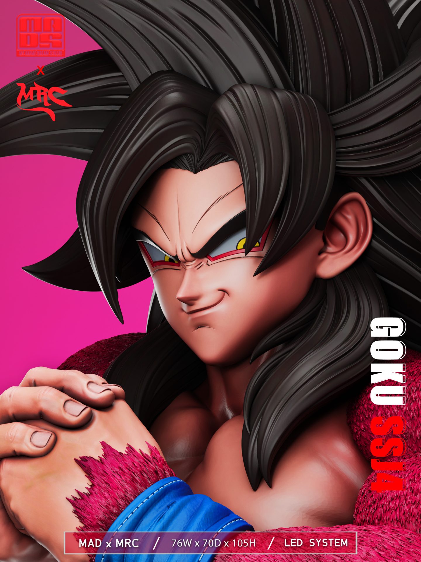 Ss4 goku statue store
