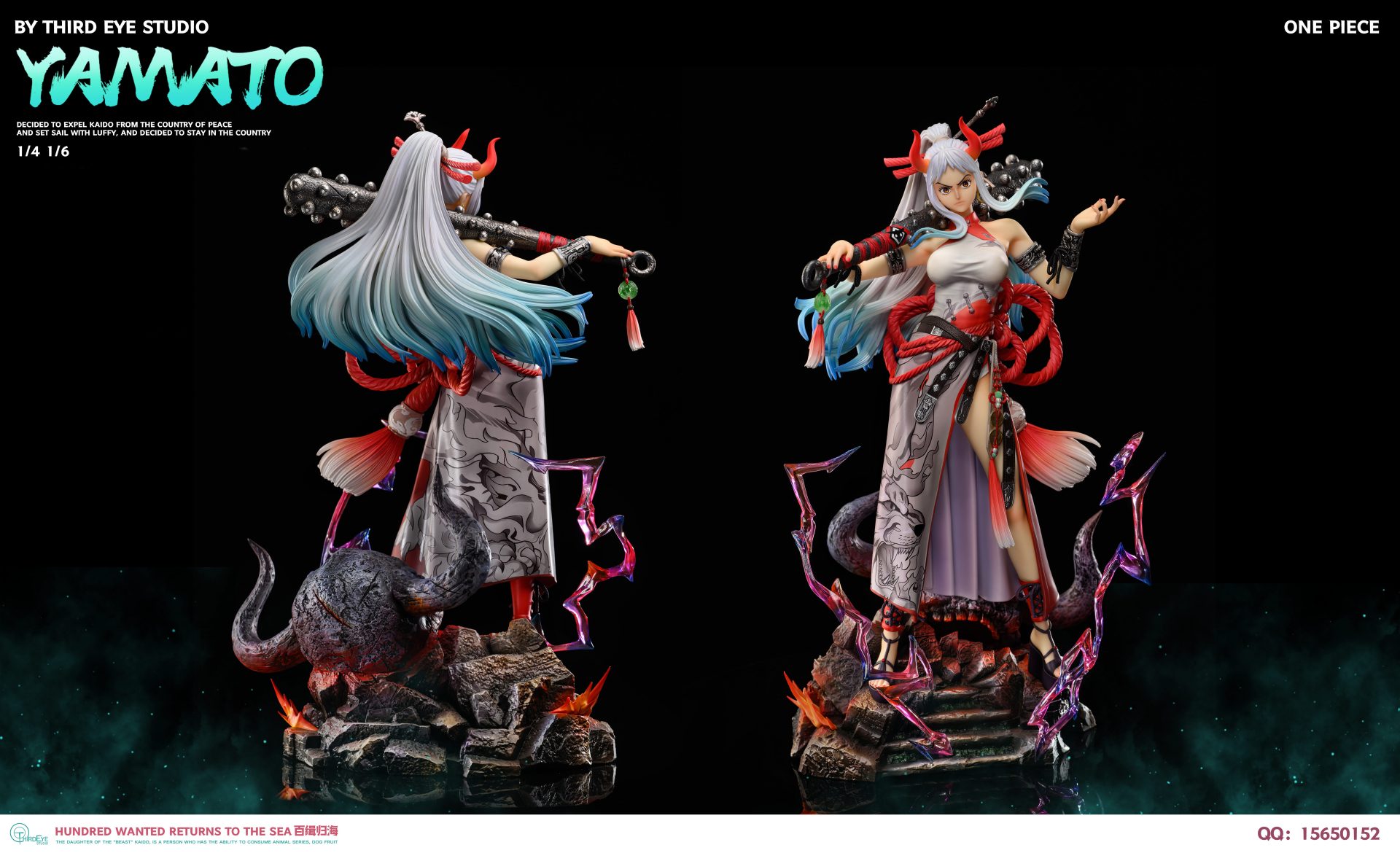 Third Eye Studio 1/6 & 1/4 Scale OP Yamato GK Resin Statue PREORDER - Toy Okoku
