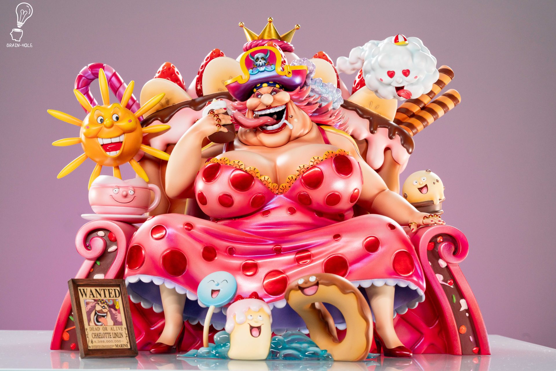 Brain Hole Studio OP Big Mom Charlotte GK Resin Statue PREORDER - Toy Okoku