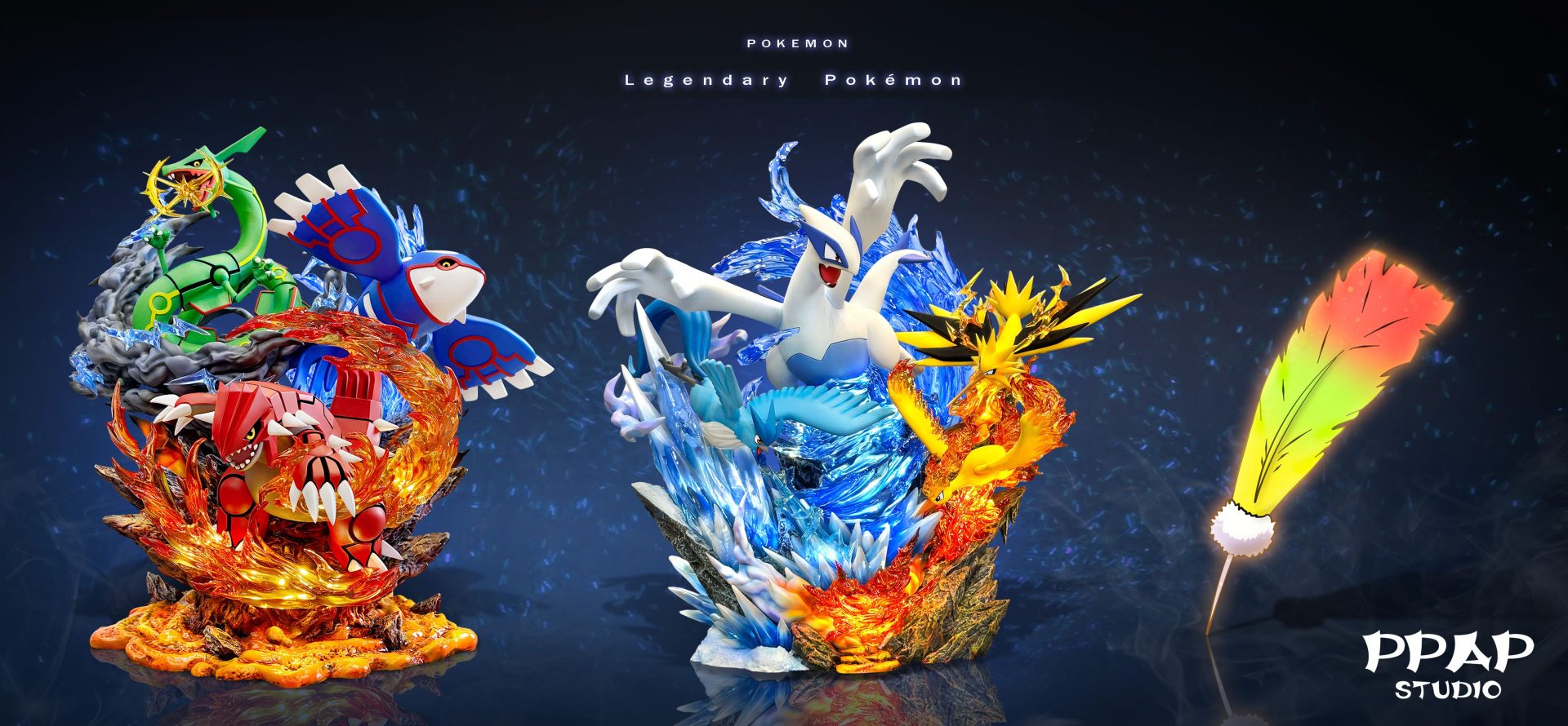 PPAP Studio Legendary Bird Pokemon GK Resin Statue PREORDER - Toy Okoku