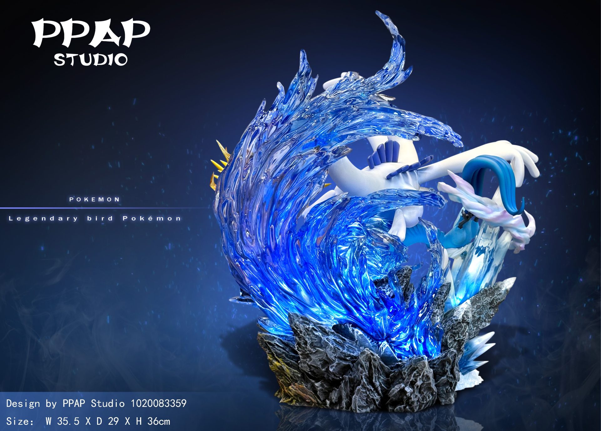 PPAP Studio Legendary Bird Pokemon GK Resin Statue PREORDER - Toy Okoku
