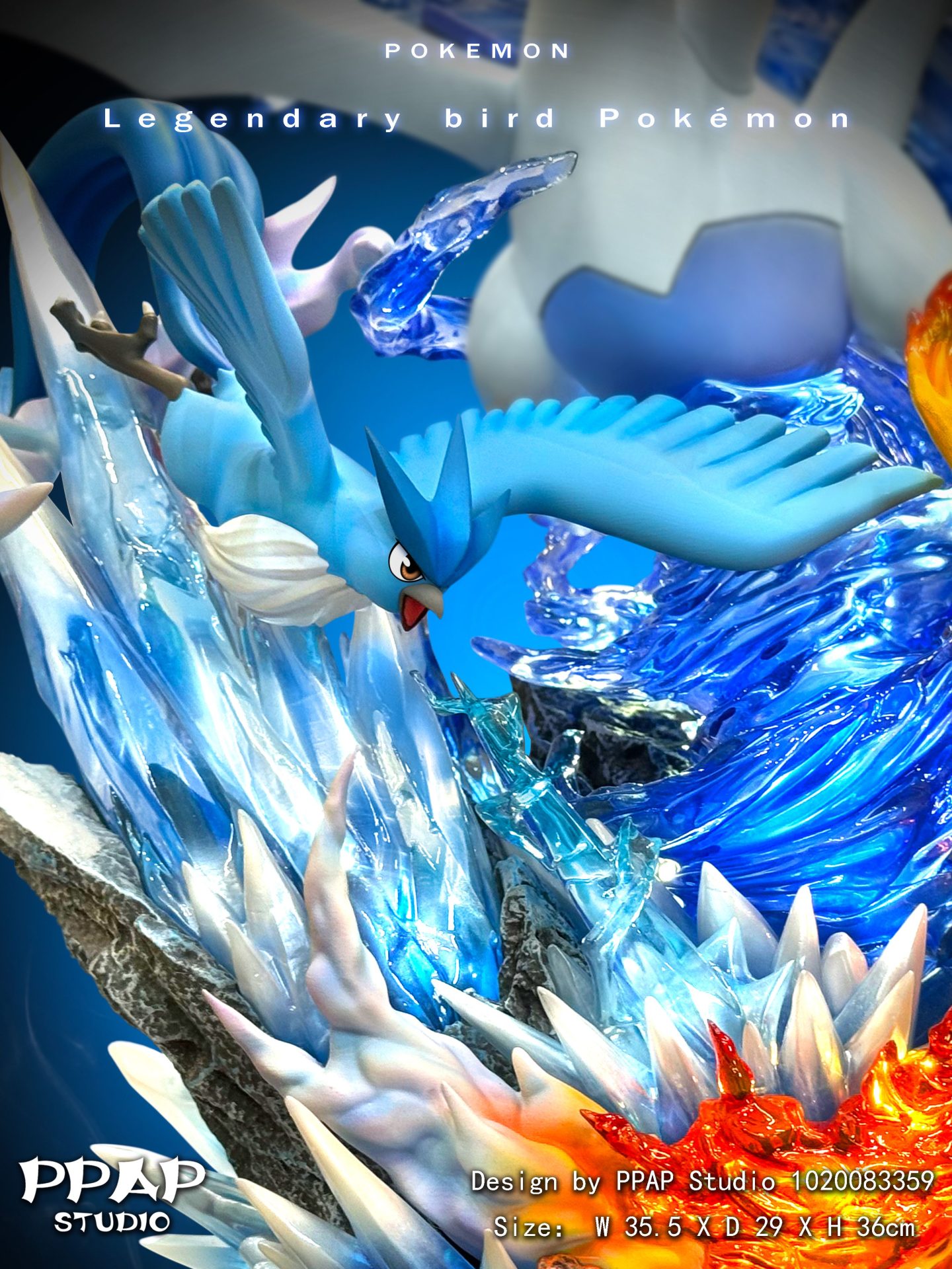 PPAP Studio Legendary Bird Pokemon GK Resin Statue PREORDER - Toy Okoku