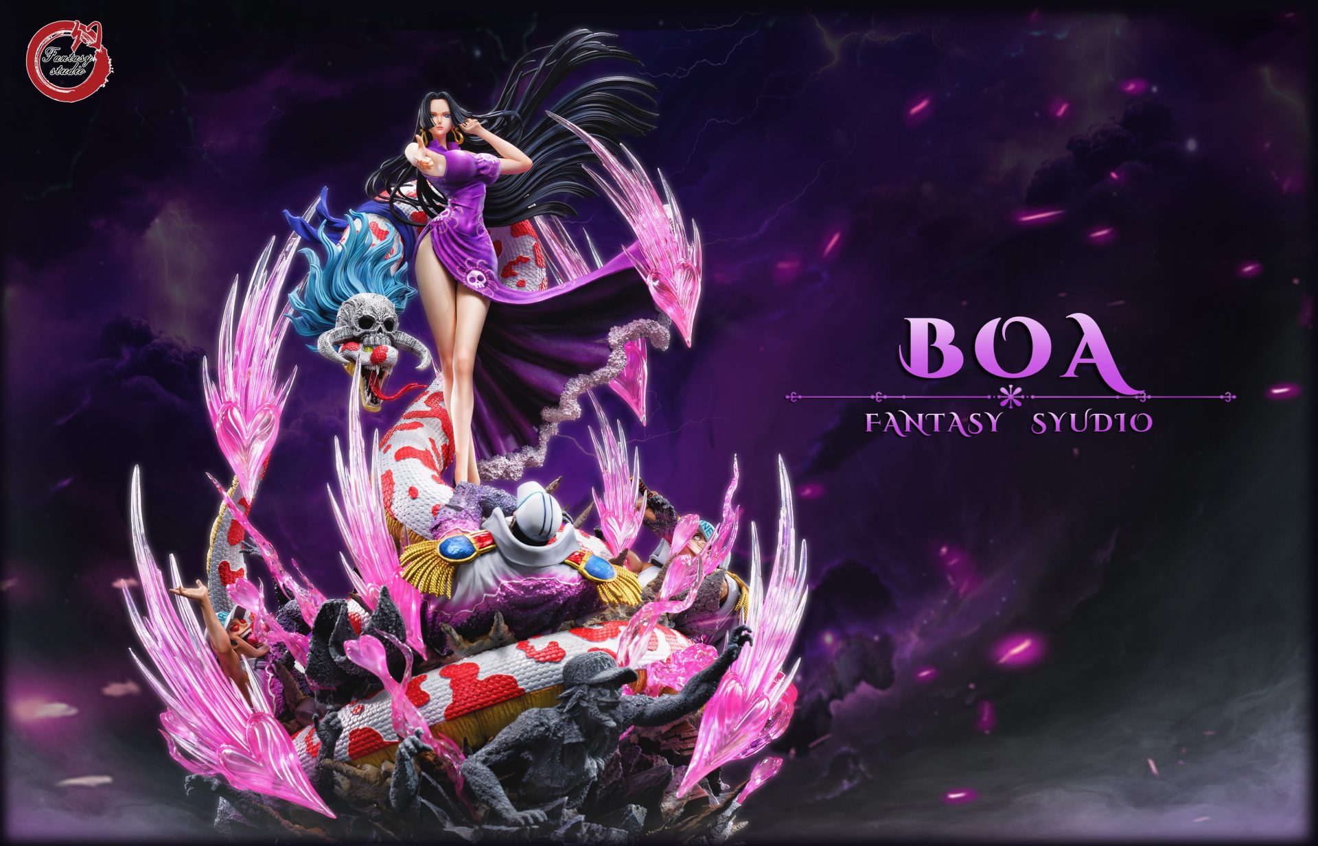 Fantasy Studio OP Boa Hancock GK Resin Statue PREORDER - Toy Okoku