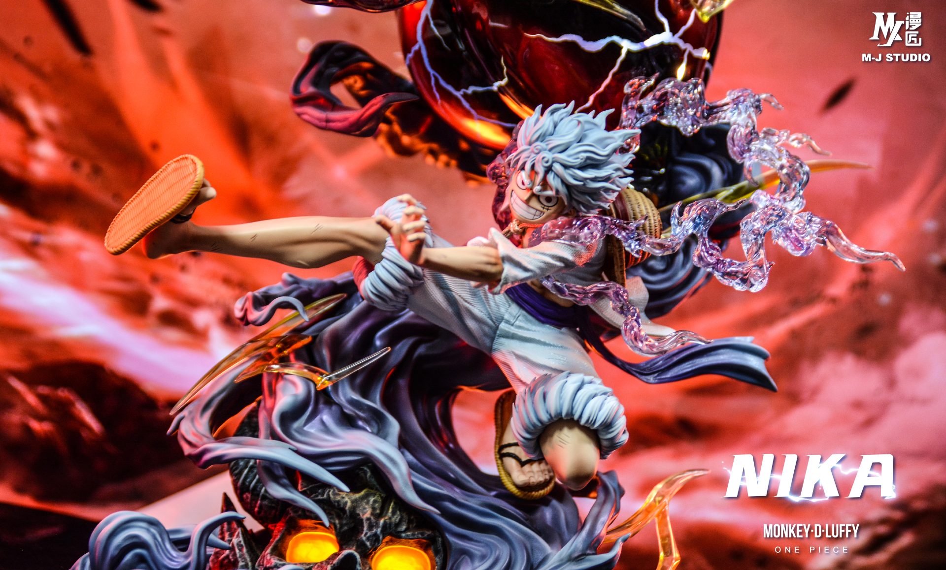 MJ Studio Pop Scale OP Nika Monkey D Luffy GK Resin Statue Preorder ...