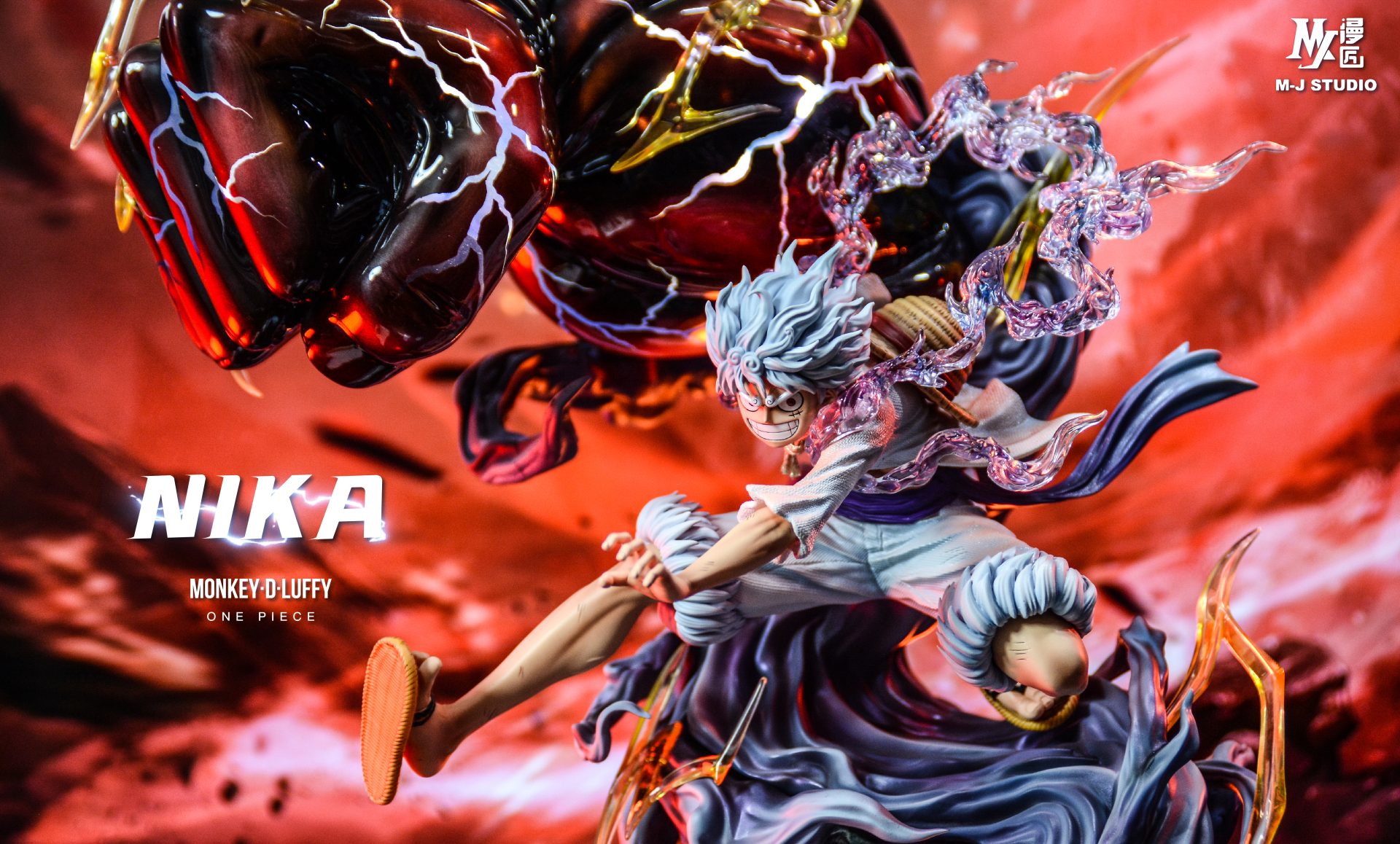 MJ Studio Pop Scale OP Nika Monkey D Luffy GK Resin Statue Preorder ...