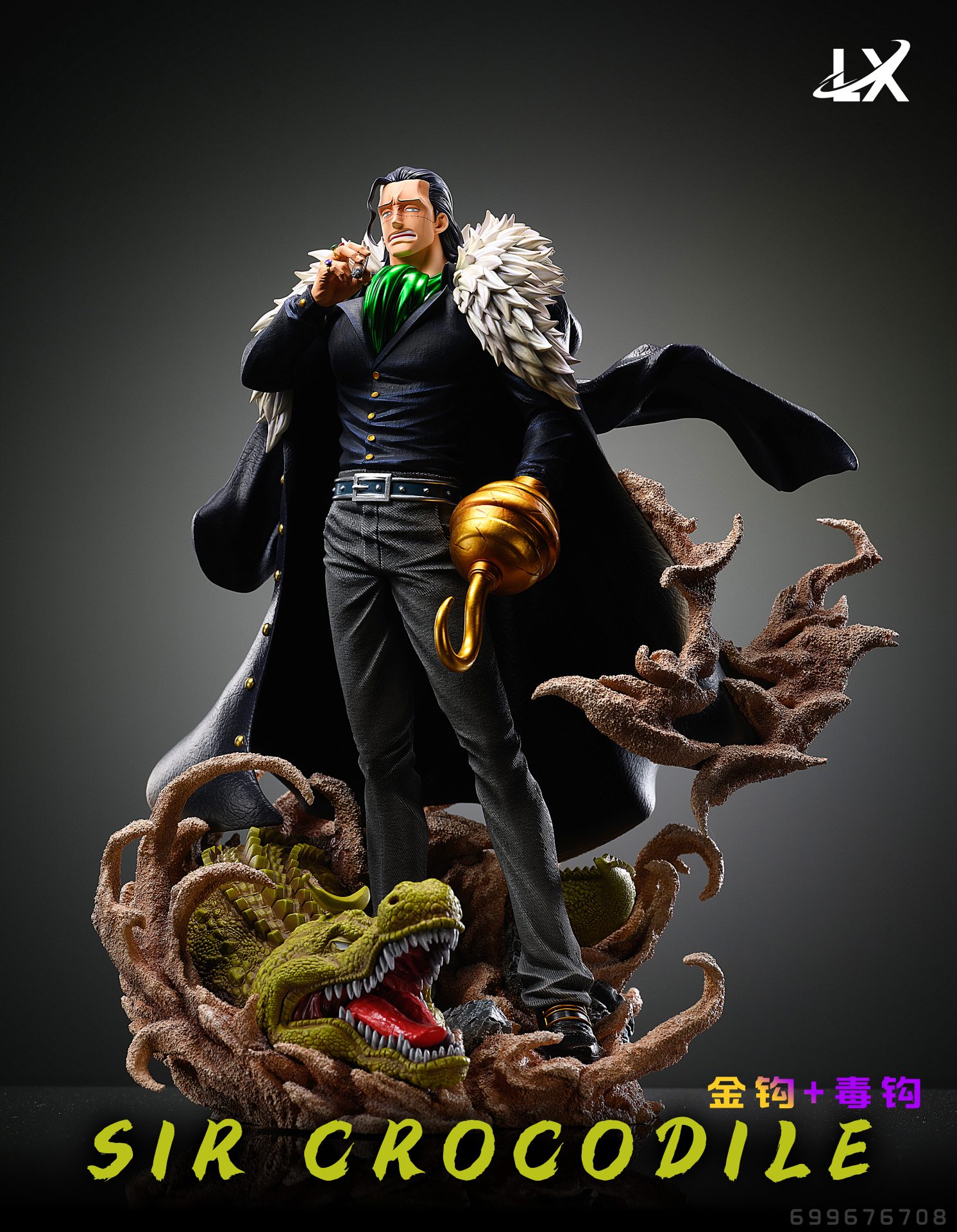 LX Studio OP Mr. Crocodile GK Resin Statue Preorder - Toy Okoku