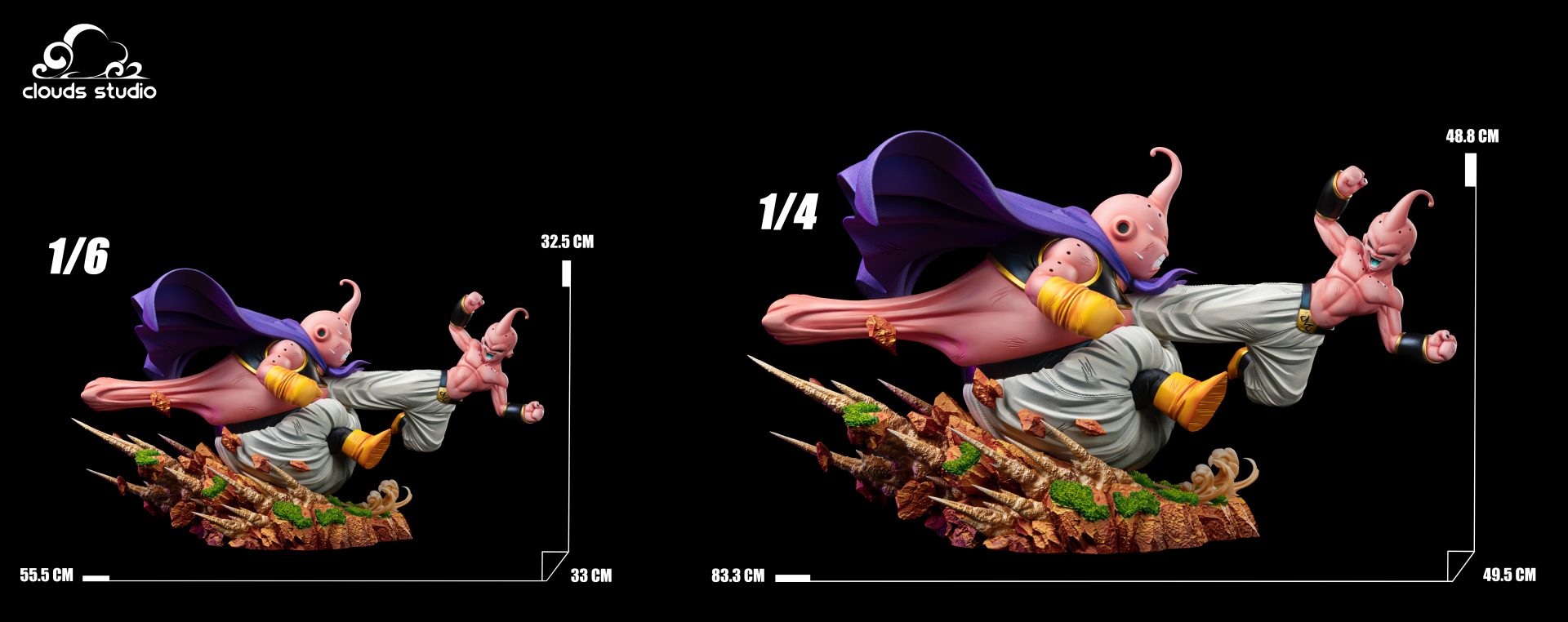 Clouds Studio 1/6 & 1/4 Scale Boo vs Boo GK Resin Statue PREORDER - Toy ...