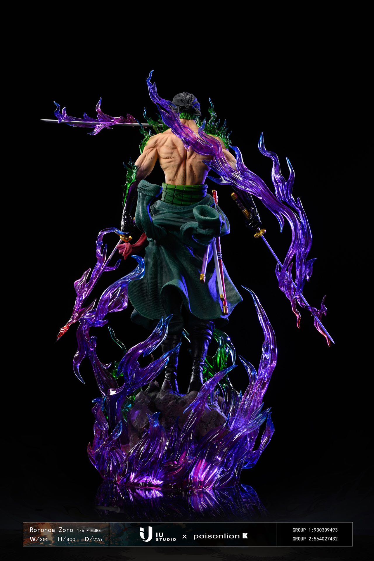 IU x Poisonlion K Studio 1/6 Scale OP Roronoa Zoro GK Resin Statue ...