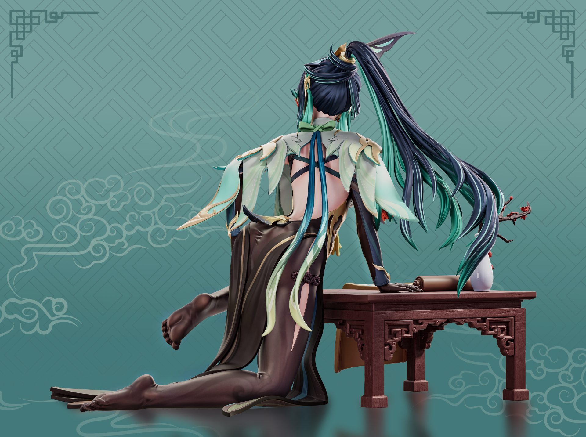 MiYin Studio 1/6 Scale Xian Yun GK Resin Statue PREORDER - Toy Okoku