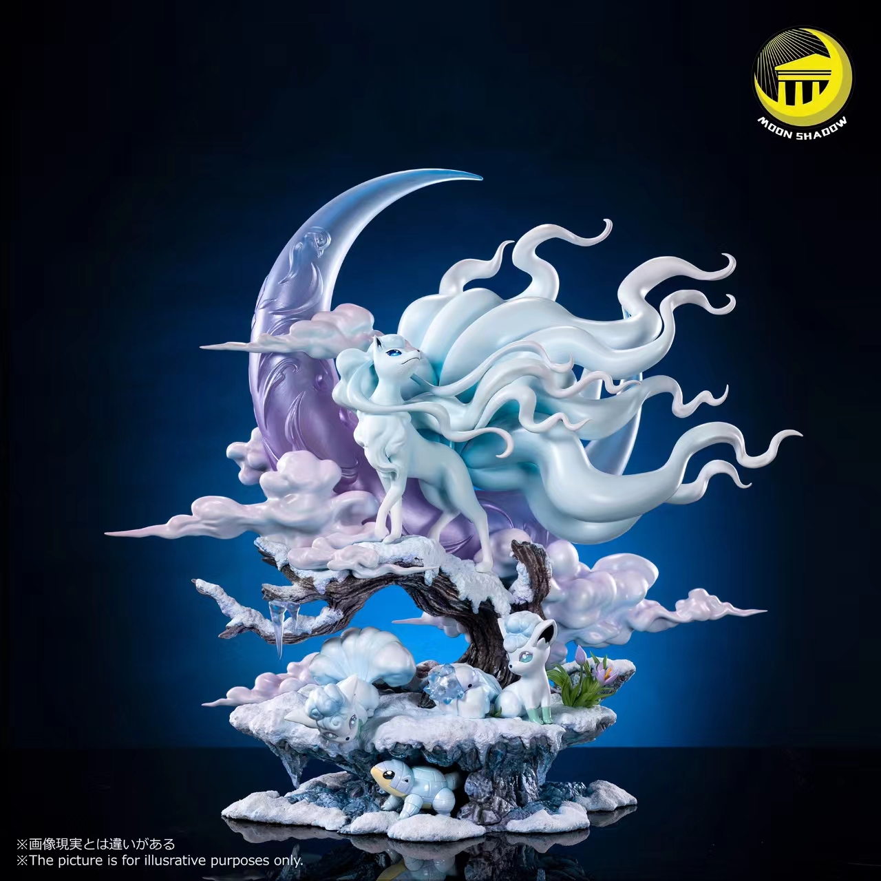 Moon Shadow Studio Alolan Ninetails GK Resin Statue PREORDER - Toy Okoku