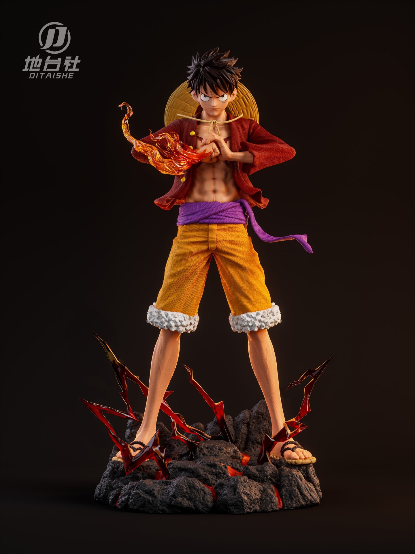 Ditaishe Studio Studio 1/3 & 1/6 Scale OP Luffy GK Resin Statue ...