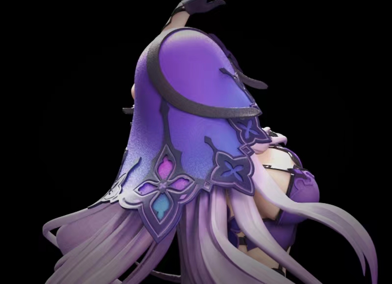 HunYu Studio 1/7 & 1/4 Scale Honkai Star Rail Black Swan GK Resin ...