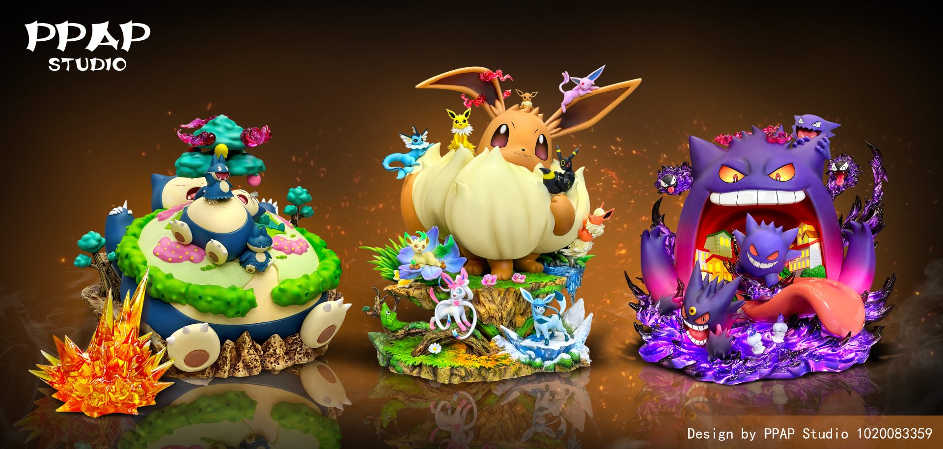 PPAP Studio Eevee GK Resin Statue PREORDER - Toy Okoku