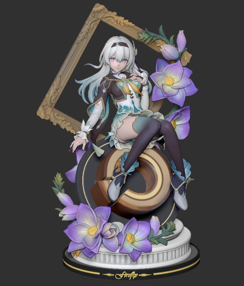 Arctic Wolf Studio 1/6 Scale Honkai Star Rail Firefly GK Resin STATUE PREORDER - Toy Okoku