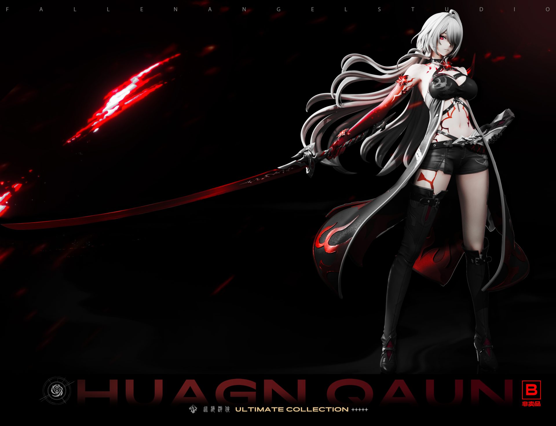 FA Studio 1/4 Scale Ultimate Collection Acheron GK Resin STATUE ...