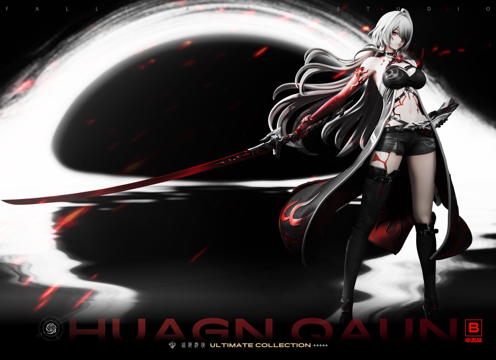 FA Studio 1/4 Scale Ultimate Collection Acheron GK Resin STATUE ...